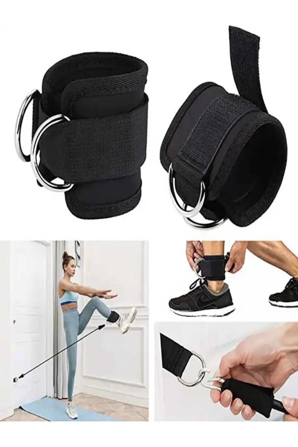 Clifton Ayak Bilek Kayışı Fitness ,Ağırlık Çekiş Aparatı (1 Adet ...