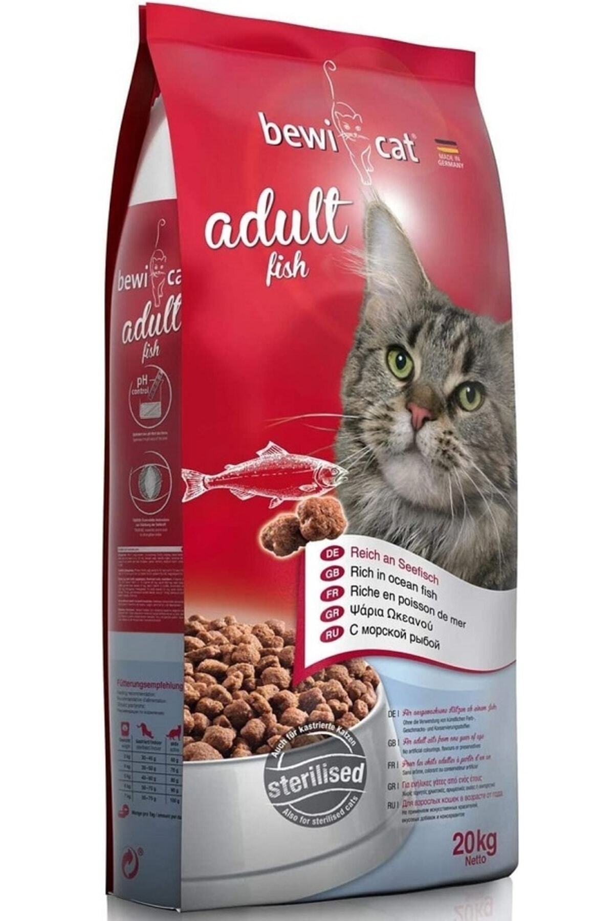BEWI CAT Adult Fish 20 Kg – Yetişkin Kediler Için Balıklı Kedi Kuru ...