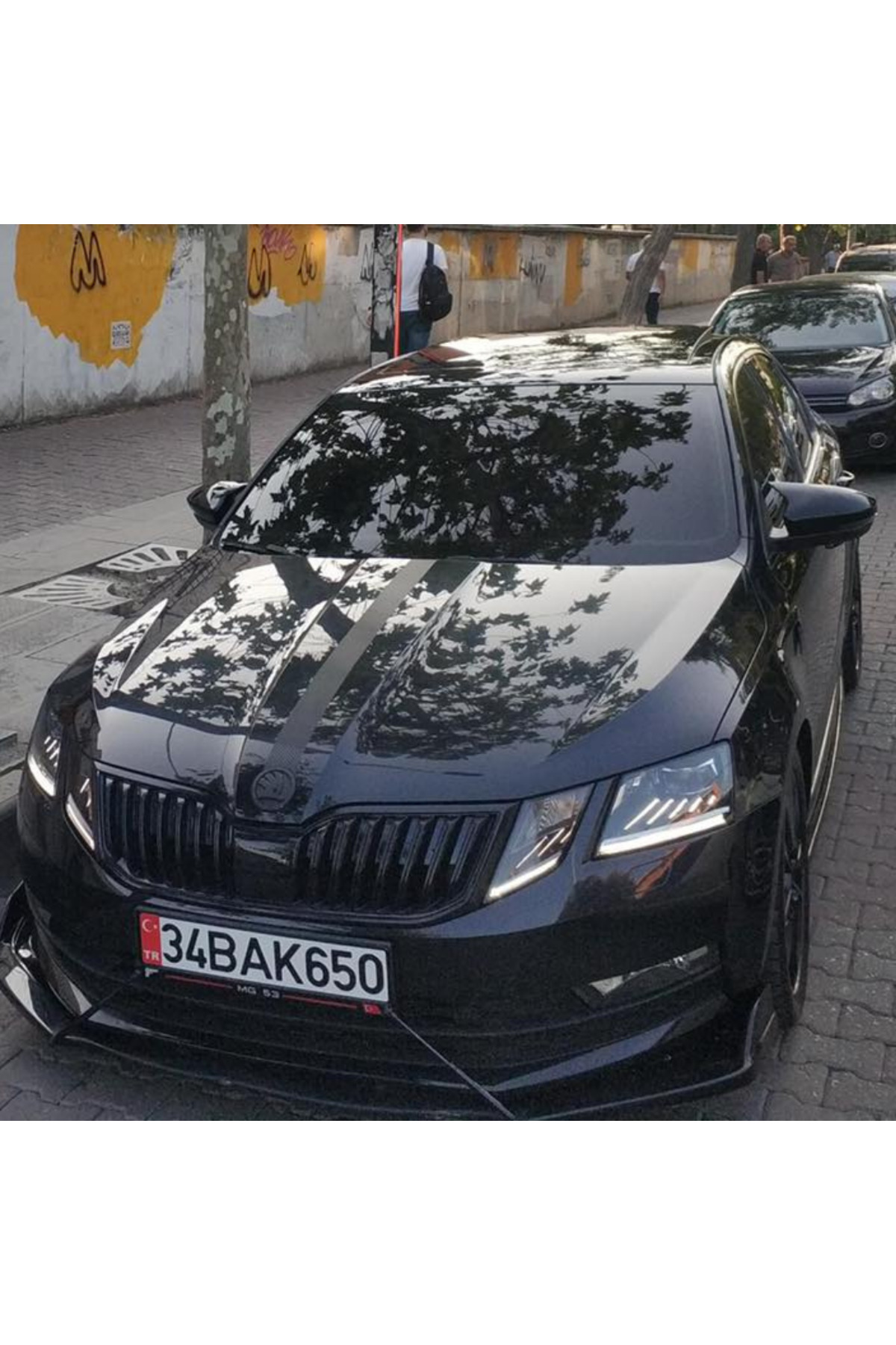STS Oto Aksesuar Skoda Octavia 2013-2020 Batman Yarasa Ayna Kapağı ...