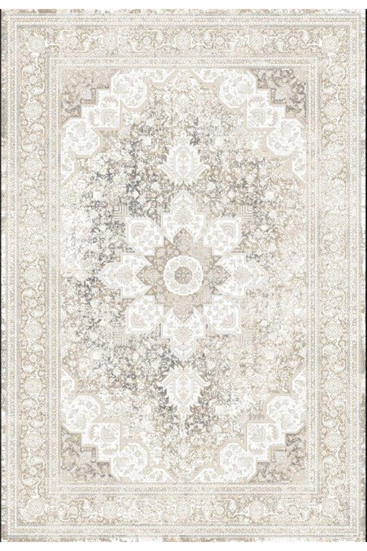 ELEXUS HALI Elexus Halı Olimpos 3760 Eskitme Desenli Makine Halısı ...