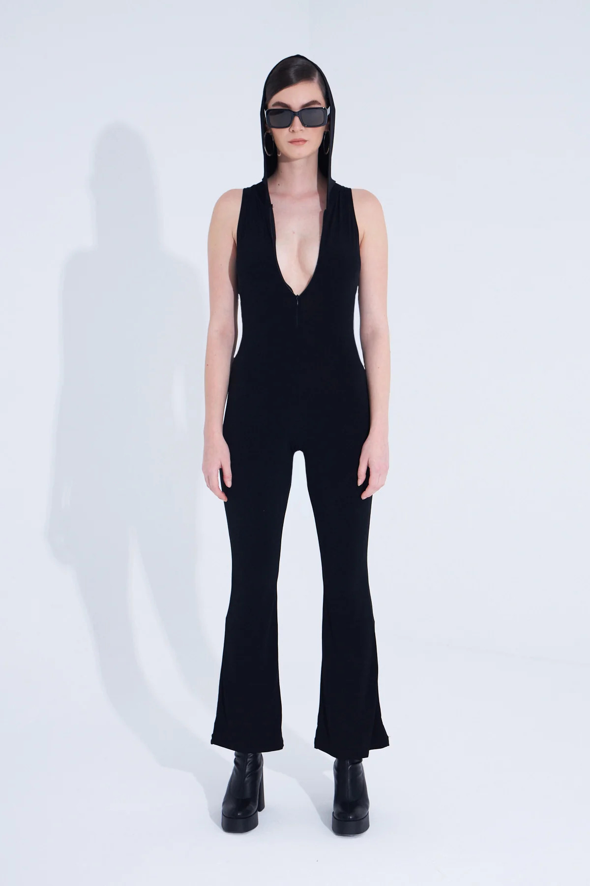 Xenda Kapüşonlu Fermuarlı Fit Flare Tulum - Fiyatı, Yorumları