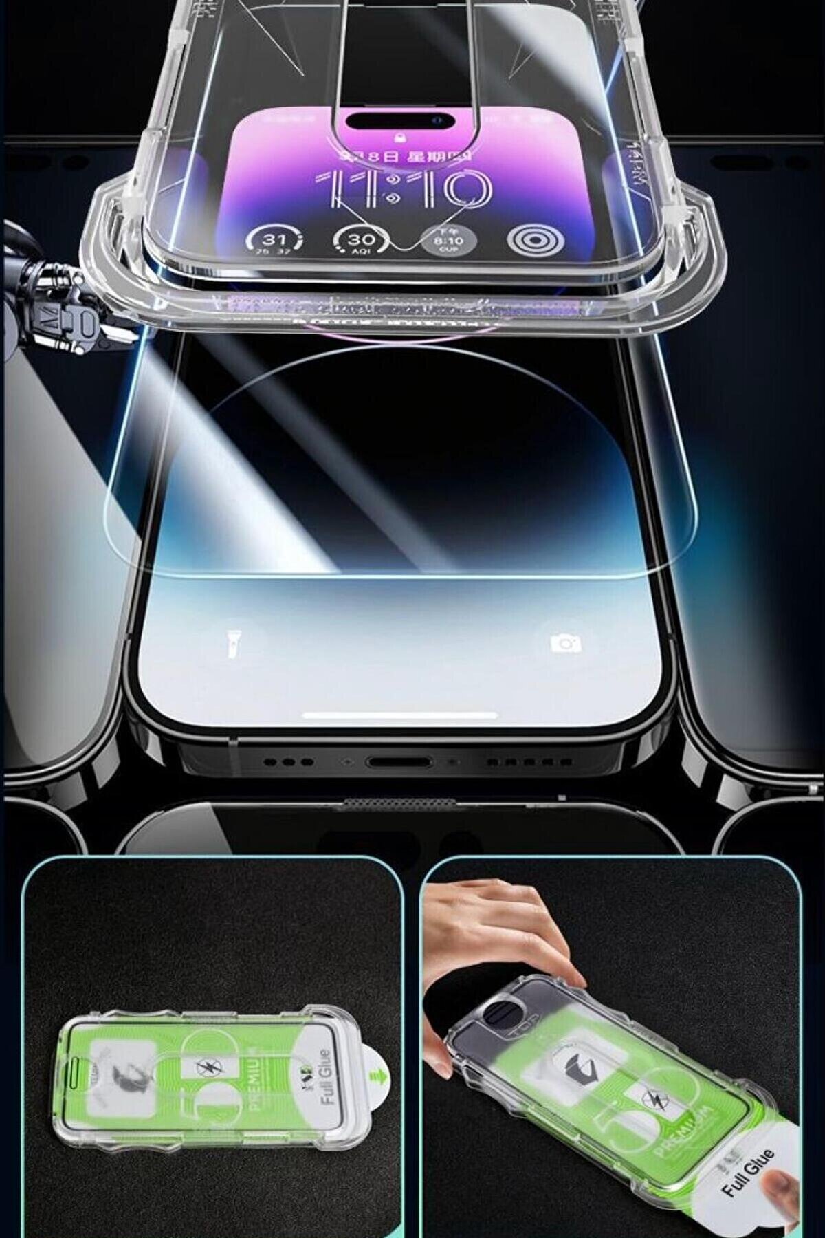 PSGT Apple iPhone 13 Pro Max Magic Uygulama Aparatlı Tam Kapatan Ekran ...