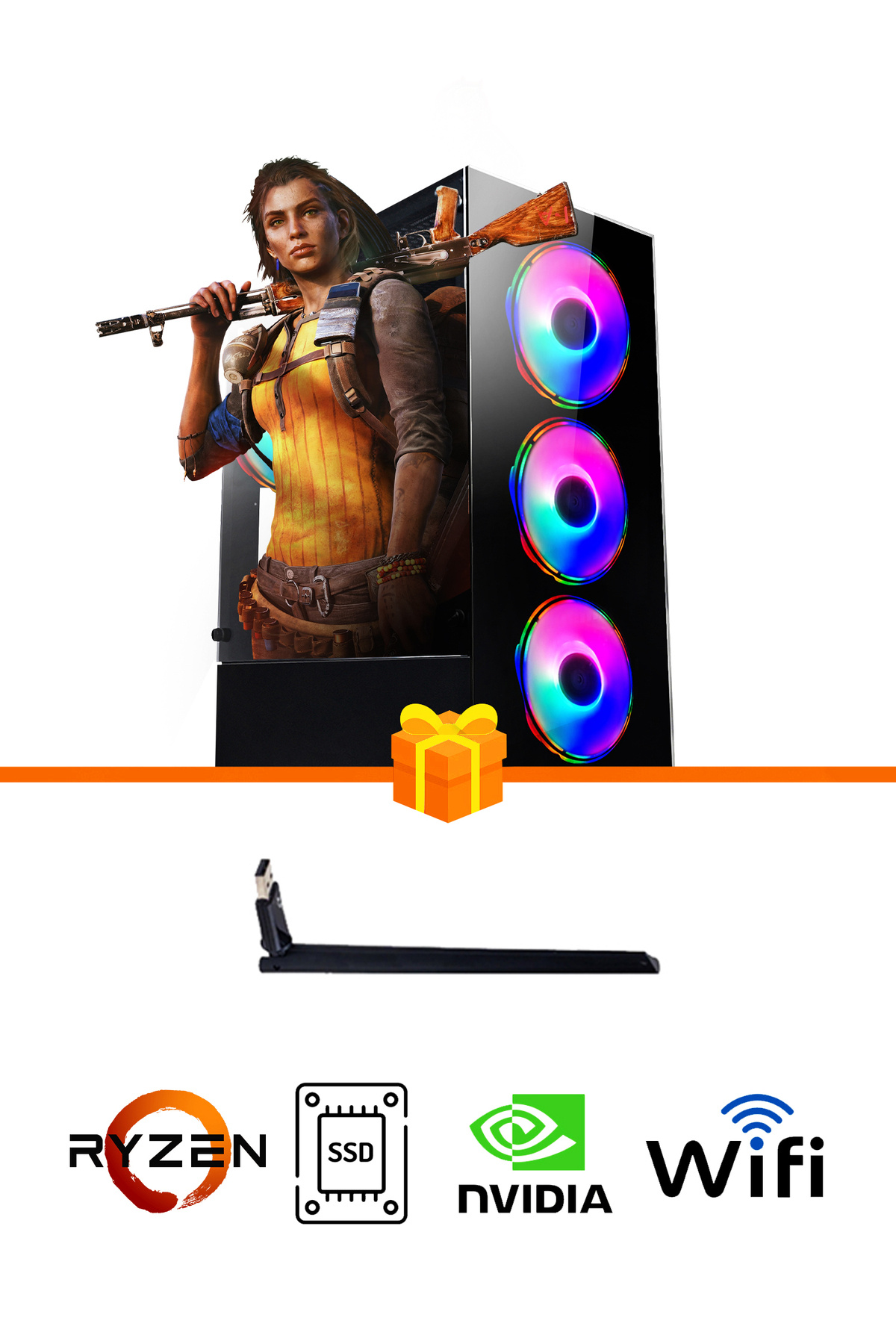 RAMTECH Gaming Rg505-004 R5 5500 16gb Ram 256gb Ssd 1tb Hdd Gt740/4gb Oyuncu Bilgisayarı Fiyatı ...