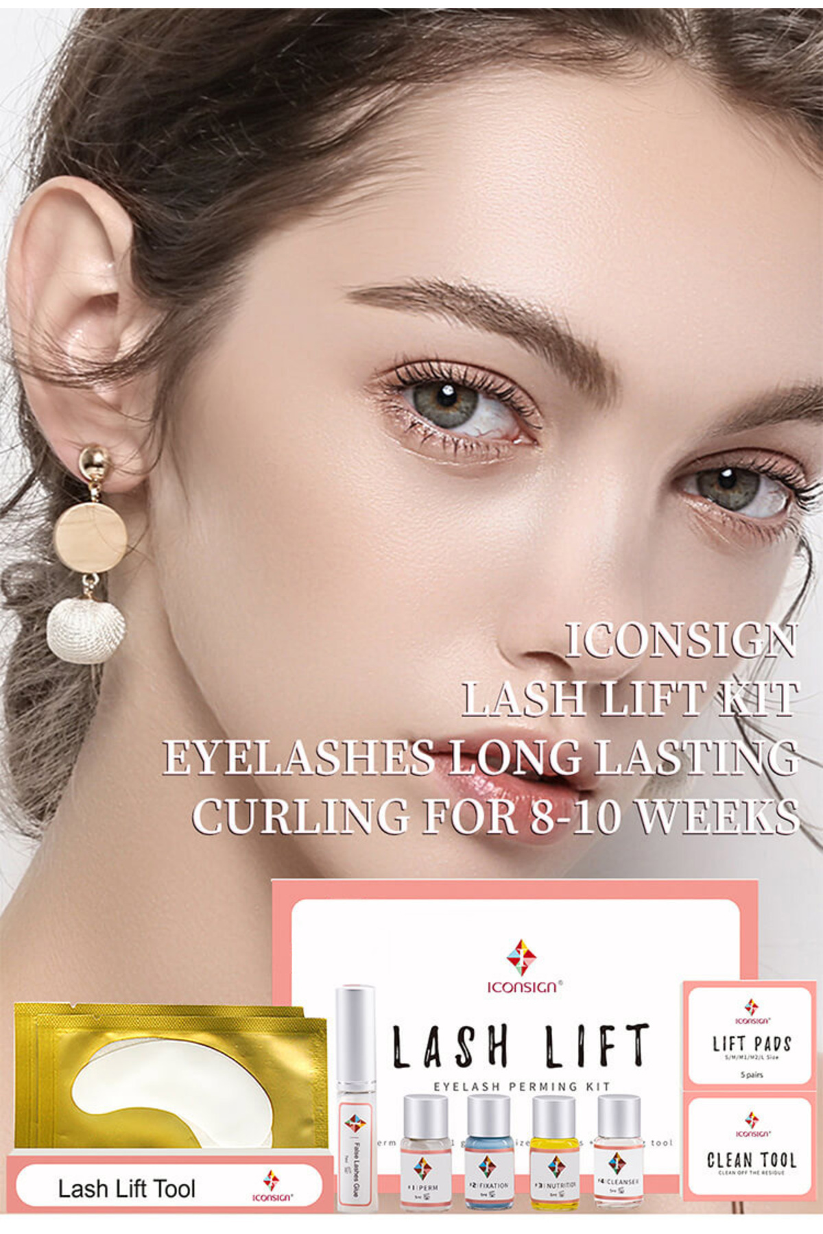 iconsign Lash Lift Kirpik Lifting Seti Kirpik Perma Seti Lash Lift (Full Set) - Fiyatı, Yorumları