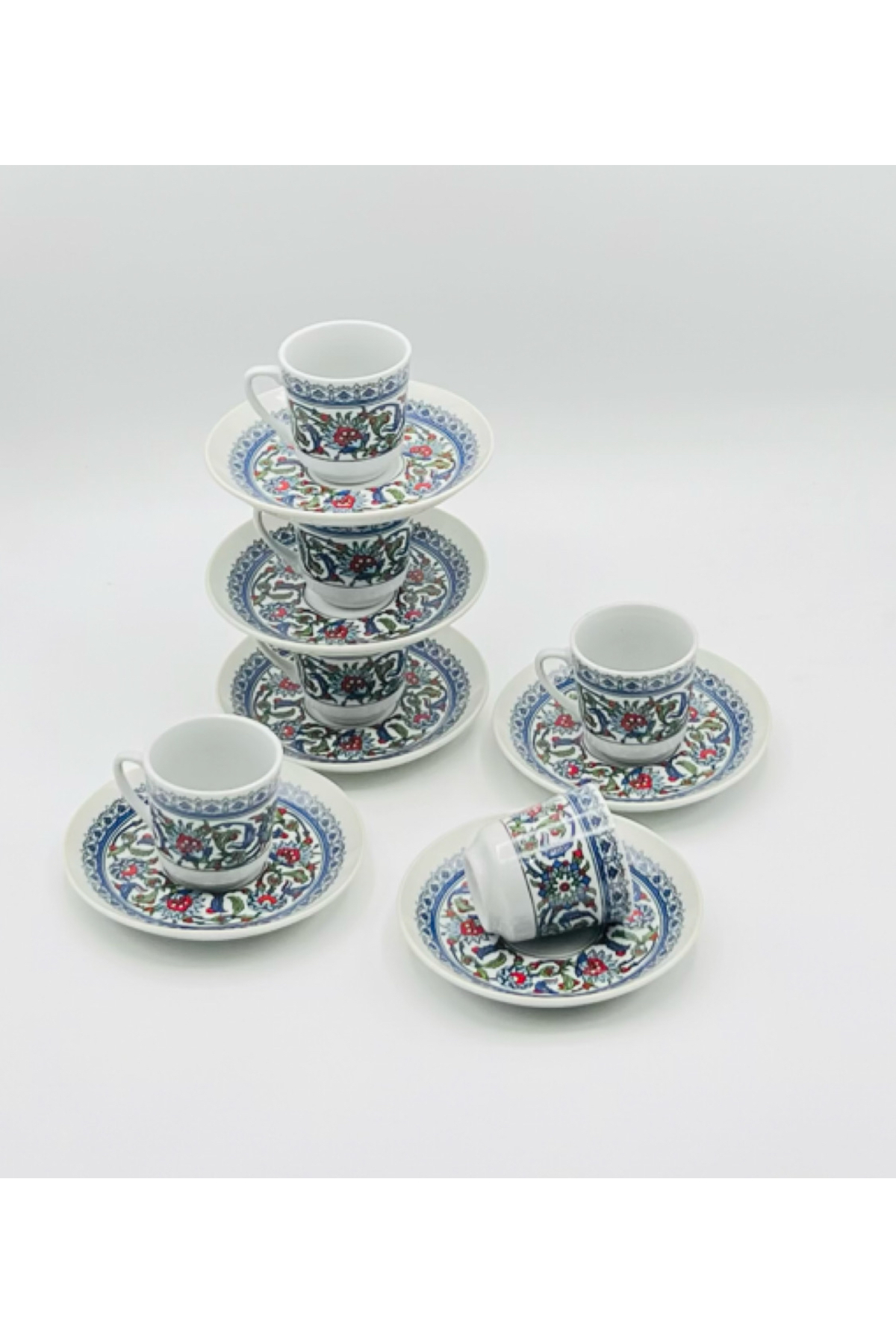 turzuccaciye GÖNÜL ÇİNİ İŞLEME TOPKAPI MODEL PORSELEN KAHVE FİNCAN ...