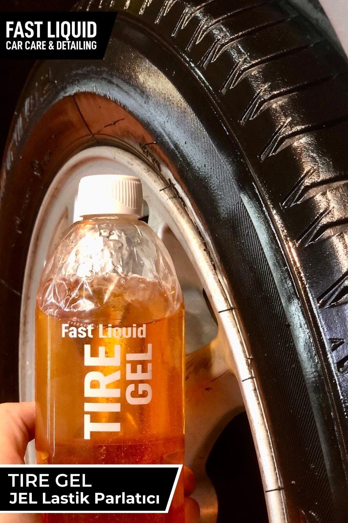 Fast Liquid Jel Lastik Parlatıcı , Koruyucu , Ultra Parlaklık , Uzun ...