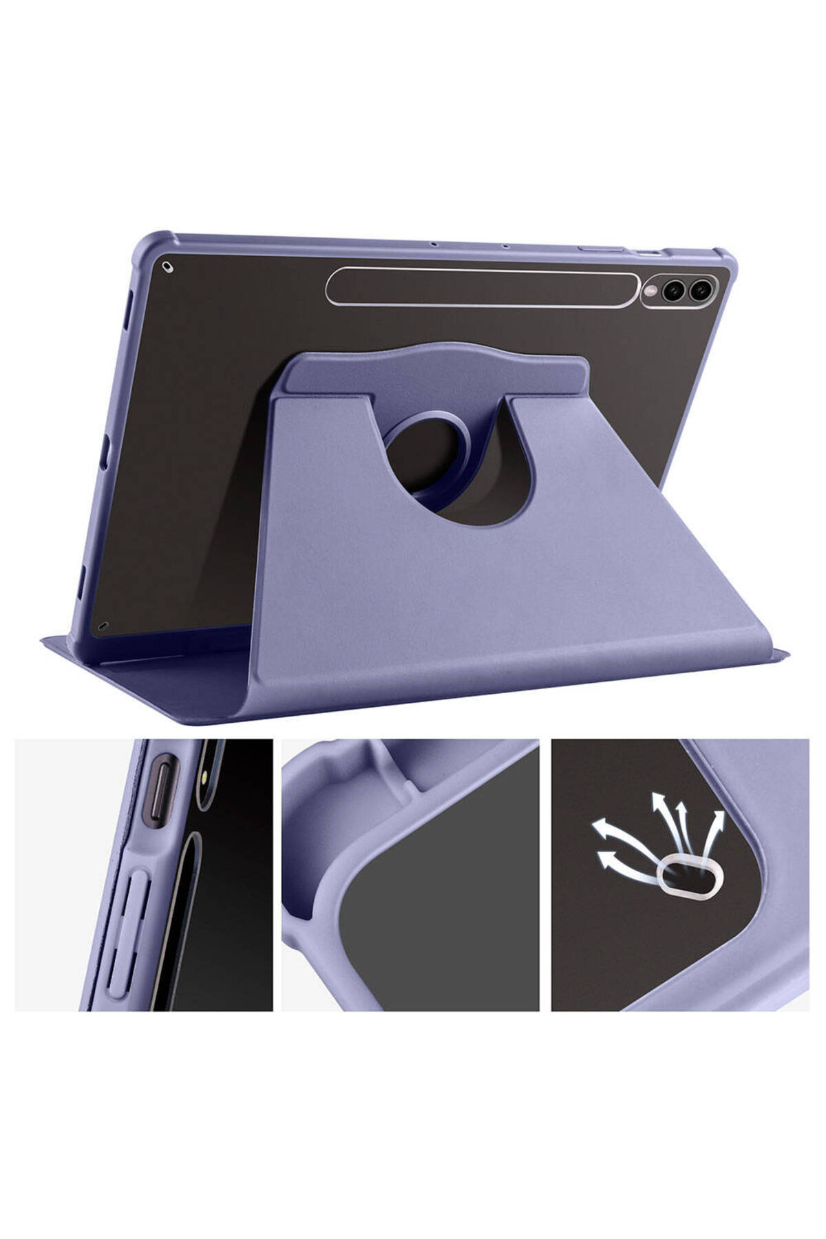 Fogy Samsung Galaxy Tab S9 Fe Plus 12,4inç Sm-x810 X819 X818 Kılıf ...