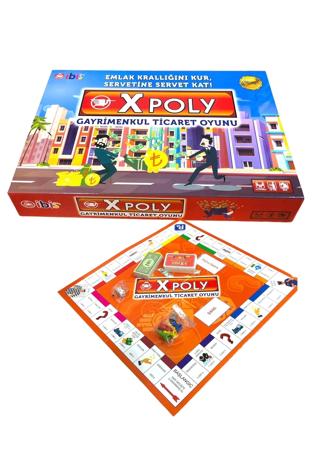 TOMBİ-X X-POLY GAYRİMENKUL TİCARET OYUNU Emlak krallığını kur ...