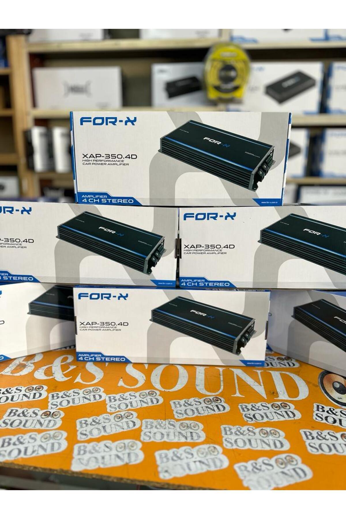 FORX5 FORX AXP-350.4 4 CH STEREO MİDRANGE Uyumlu ANFİ 2 YIL GARANTİLİ ...