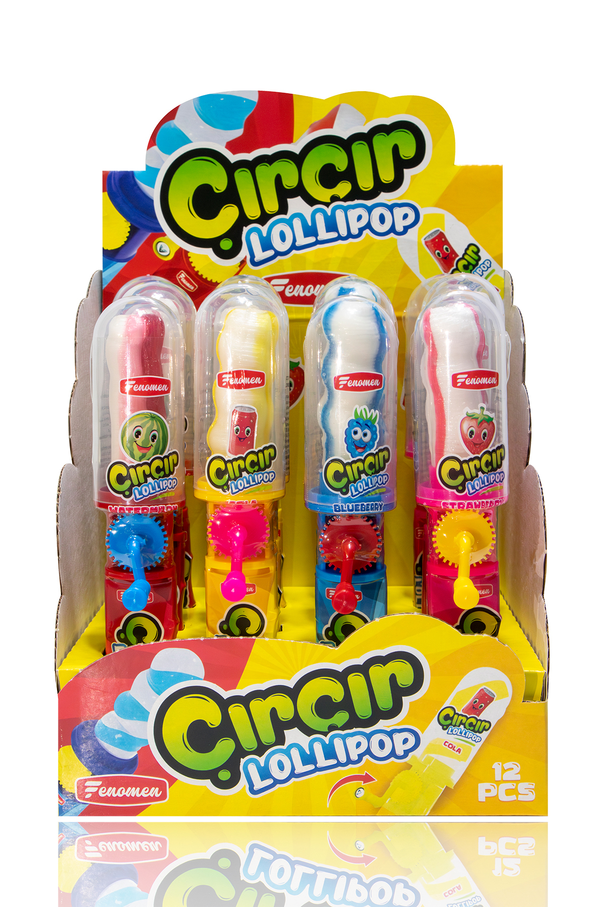 fenomen Çırçır Lolipop Şeker 12 Adet Fiyatı, Yorumları - Trendyol