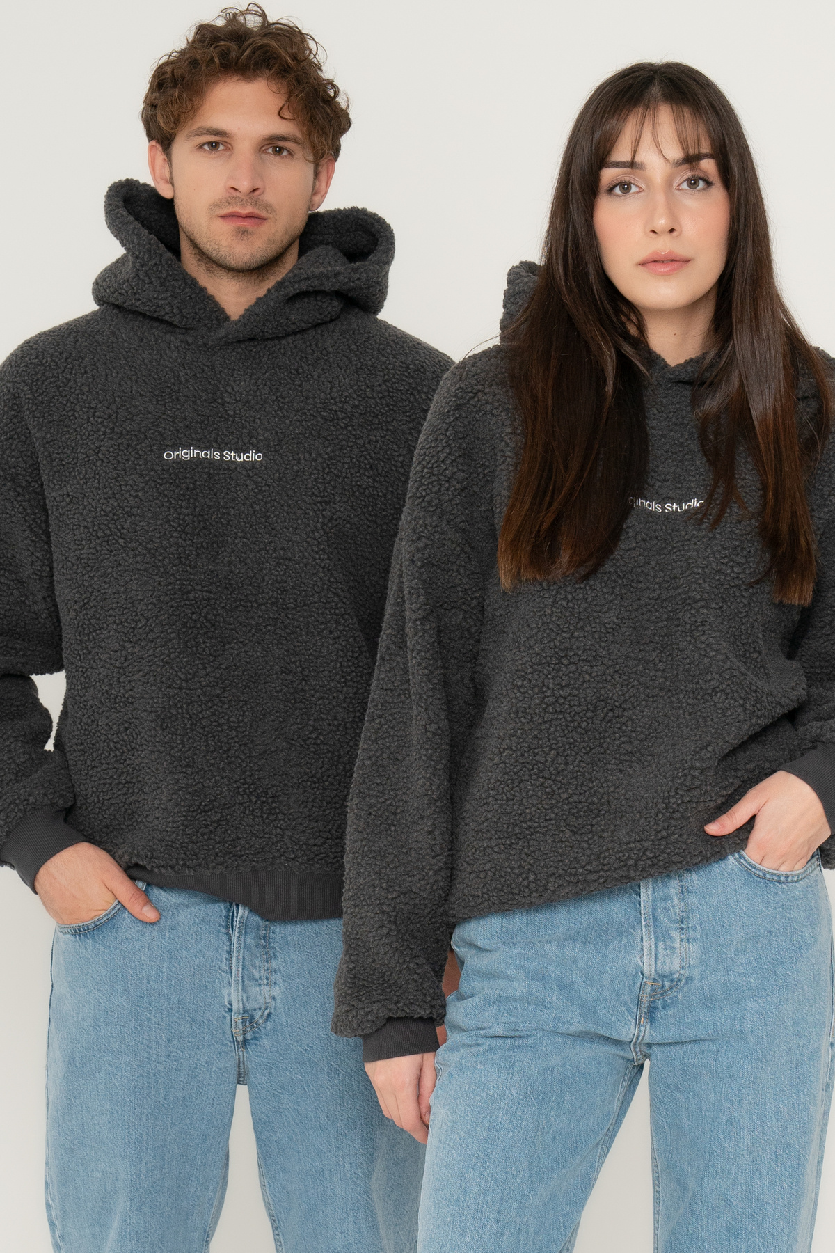 Jack & Jones JORVESTERBRO TEDDY SWEAT HOOD SN Asphalt Fiyatı, Yorumları ...