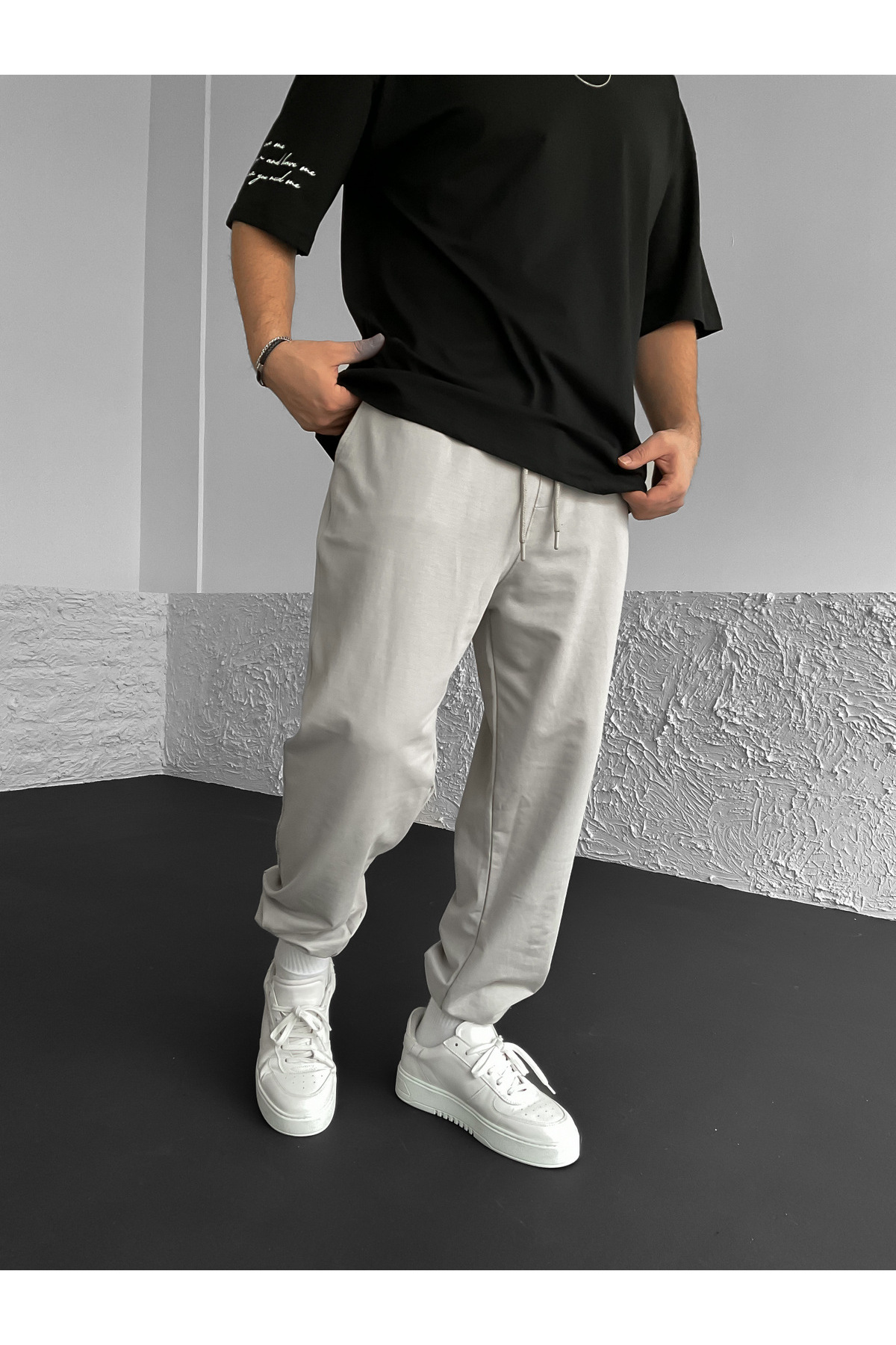 BYBASICMAN Ice Gri Iki Iplik Lastikli Eşofman B-3001 Fiyatı, Yorumları ...