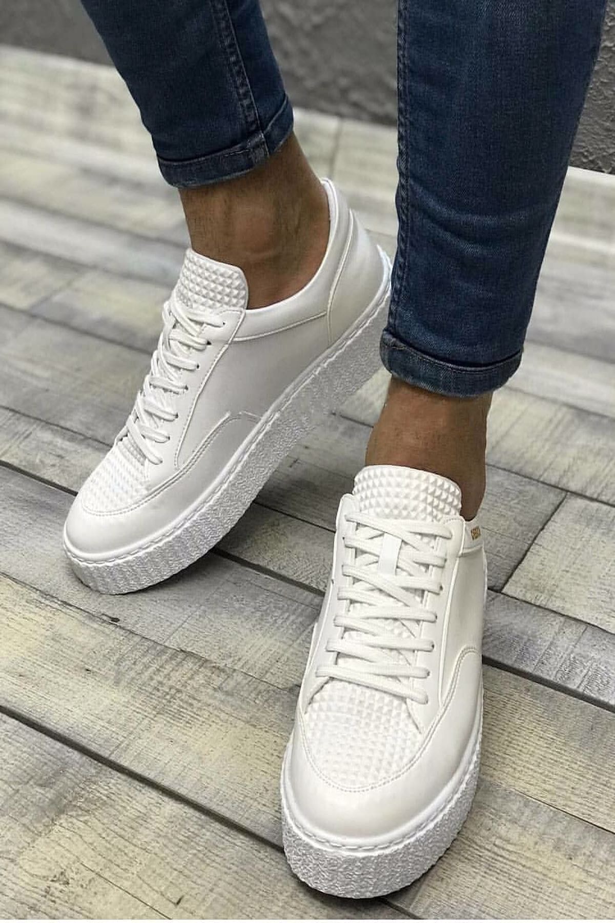Chekich Beyaz Erkek Sneaker