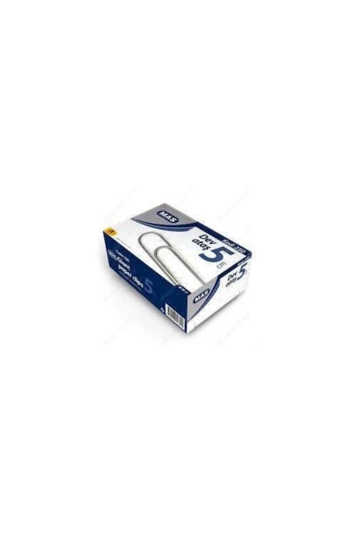 Mas Giant Paper Clip No 5 Large Size Nickel 100 Pieces (2 Packs) - Trendyol