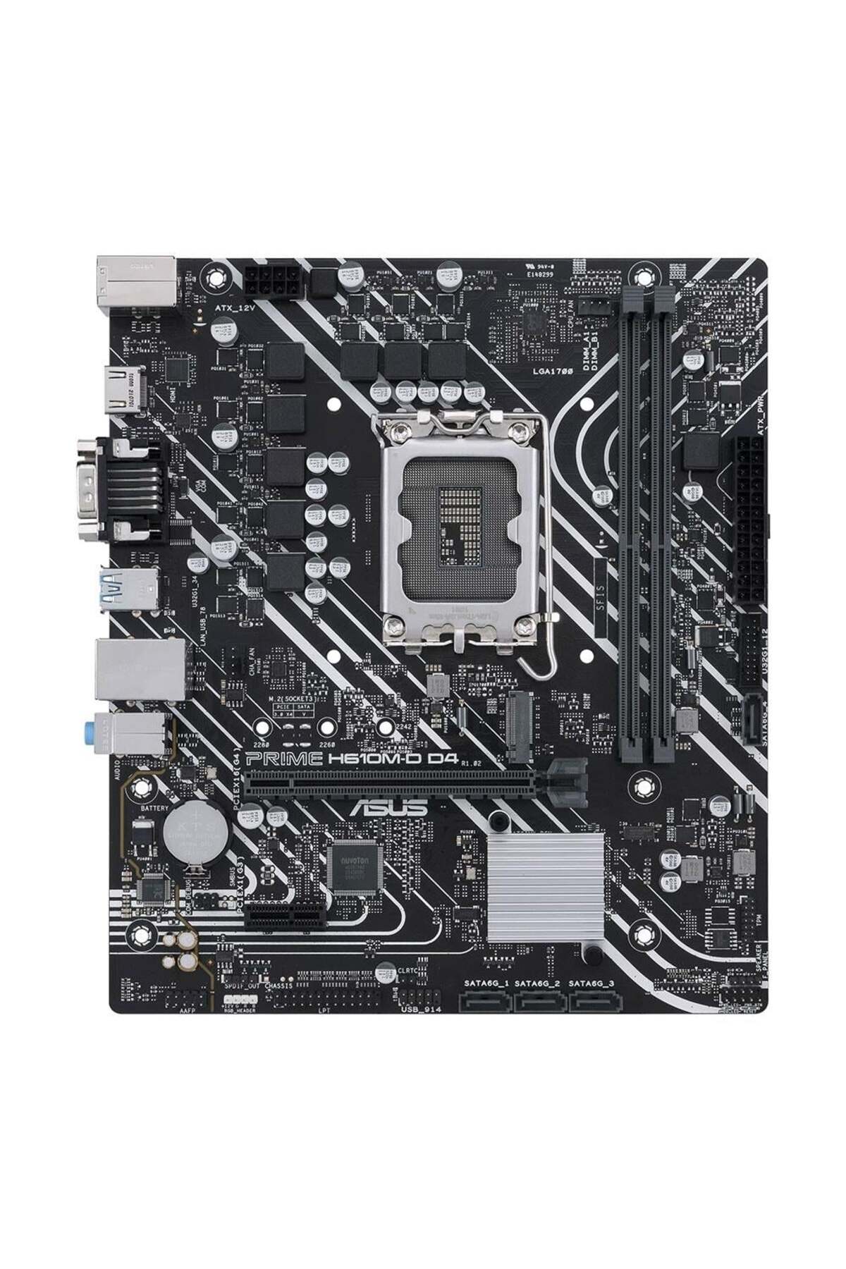 ASUS MB PRIME H610M-D INTEL H610 LGA1700 DDR5 5600 - Fiyatı, Yorumları