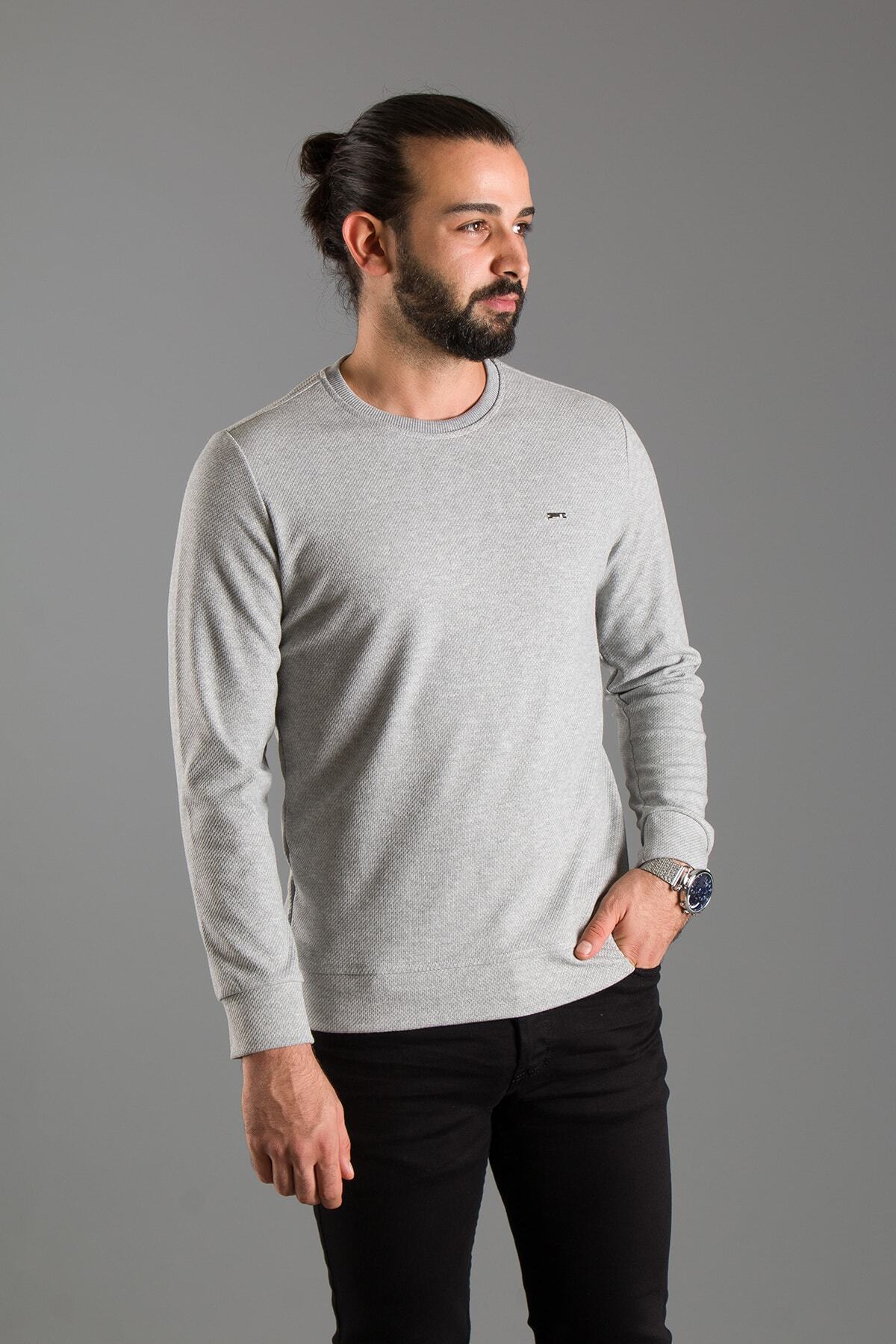 ZEKİ ÖZER Erkek Gri O Yaka Kazak Fiyatı, Yorumları - Trendyol