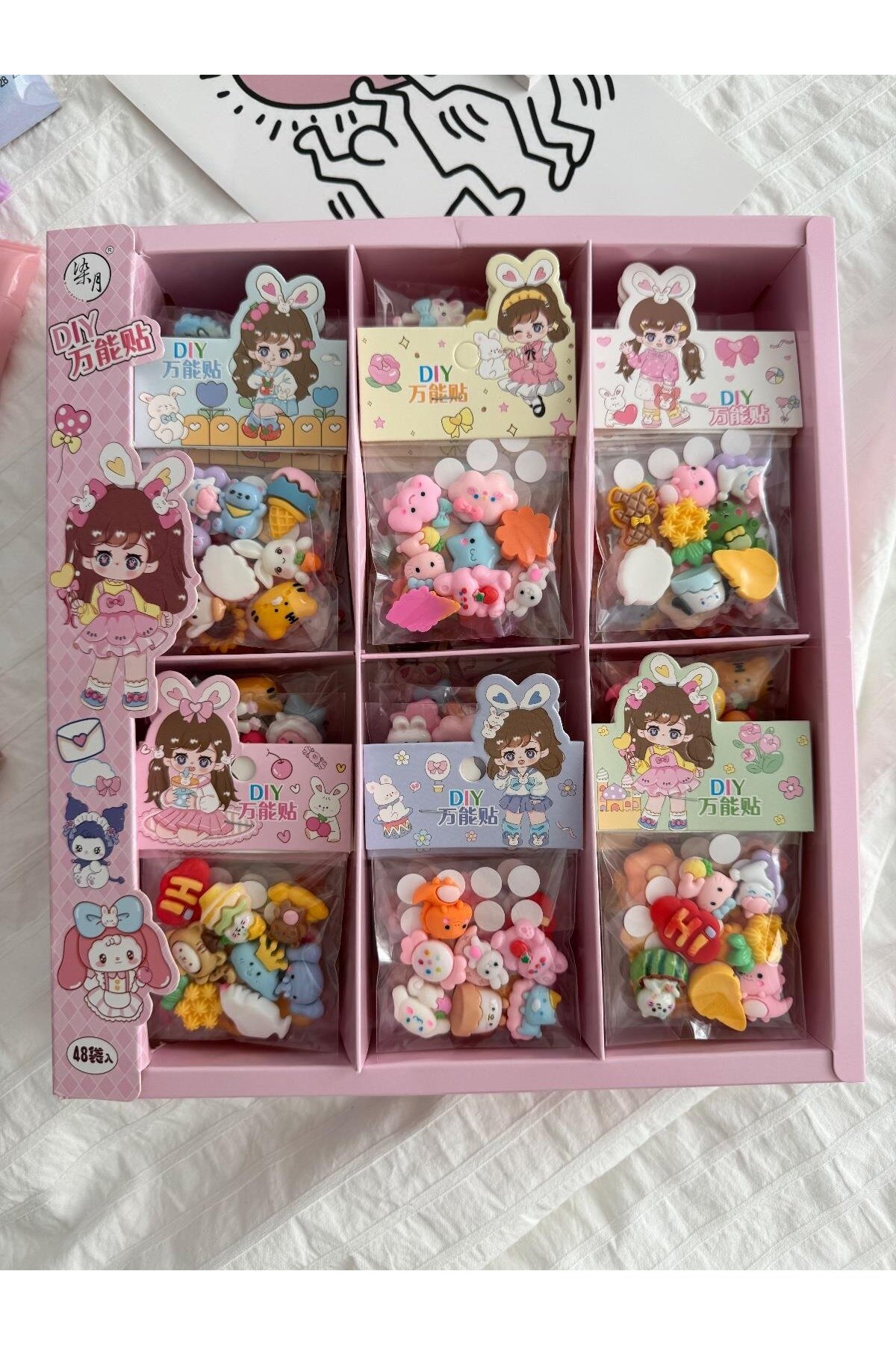 Planet Butik Akrilik Sticker Charm Seti - Fiyatı, Yorumları