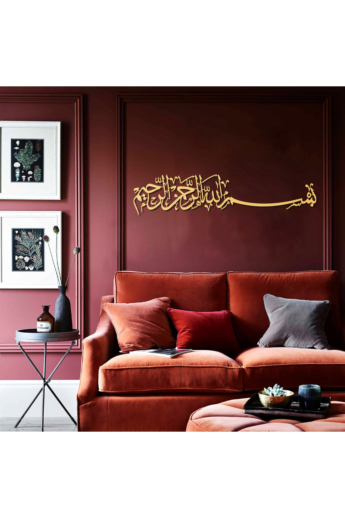 Wall Art İstanbul Metal Besmele Tablosu - Dini Tablolar ...