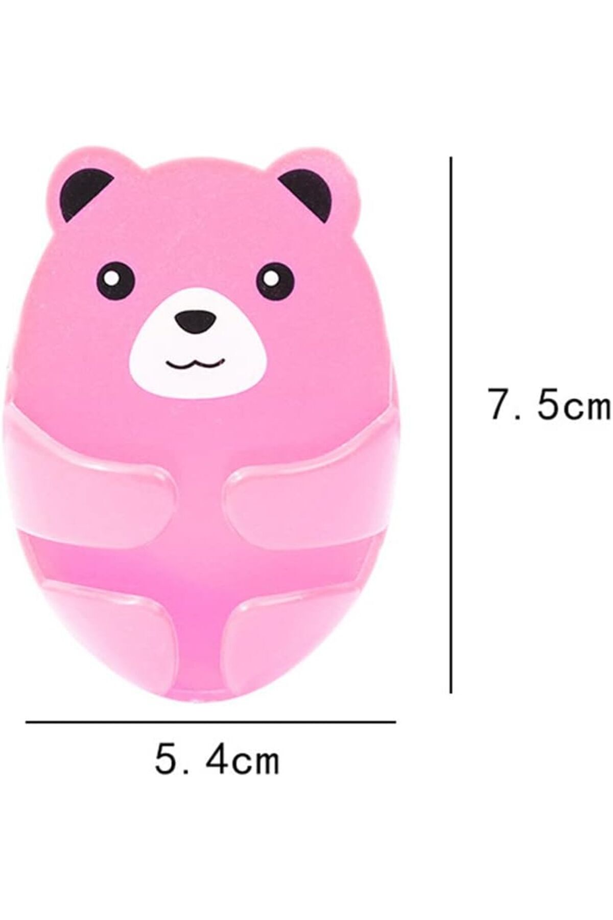 Ekostem 4 adet Sevimli Sarılma Ayı USB Kablo Tutucu, Yapışkan Tutucu ...