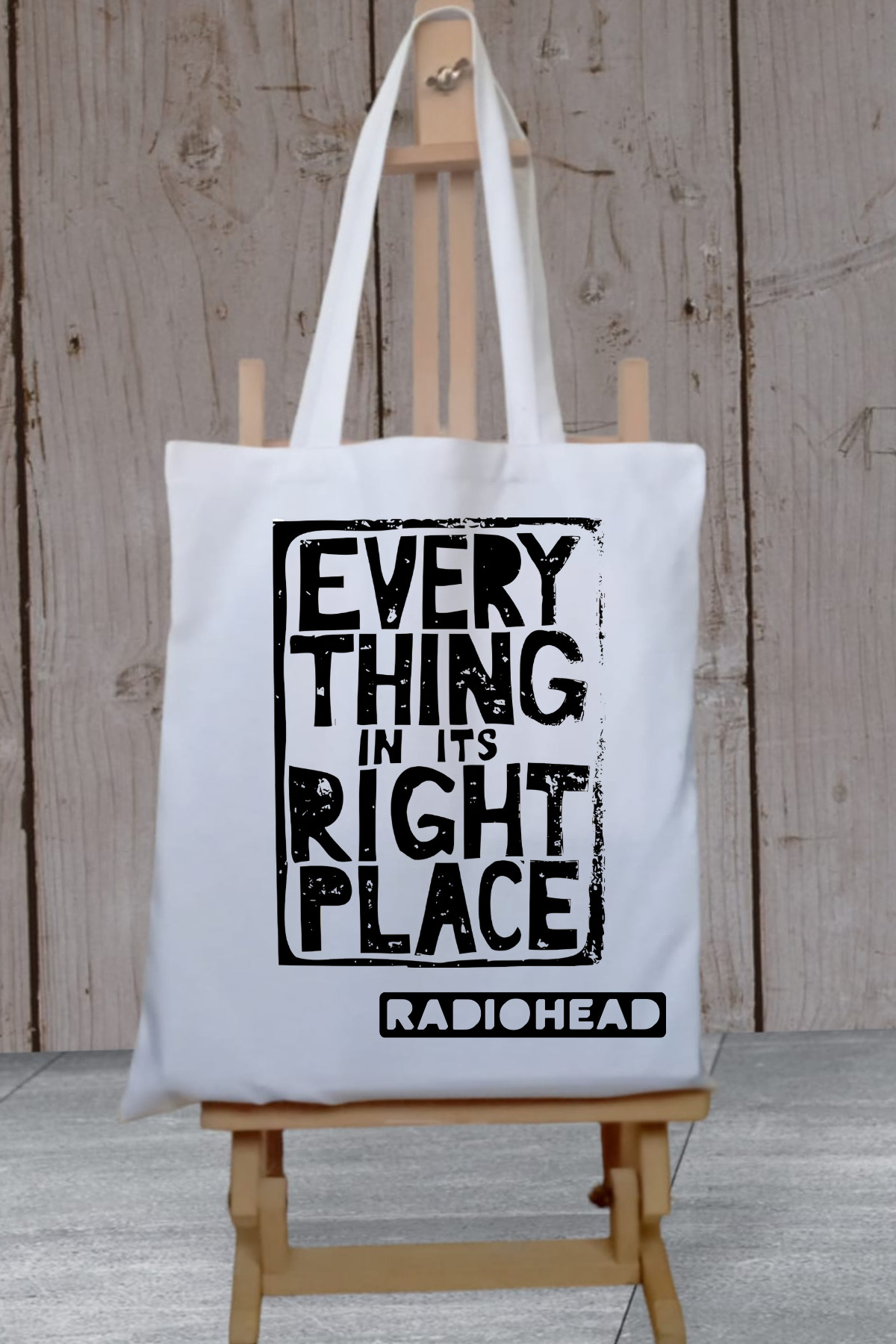 Cemira Radiohead Every Thing In Its Right Place Kalın Su Geçirmez Bez ...