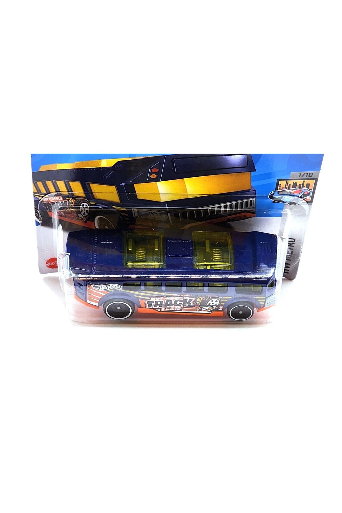 HOT WHEELS High Track Team HW Metro Kids Model Diecast Toy Car Bus ...