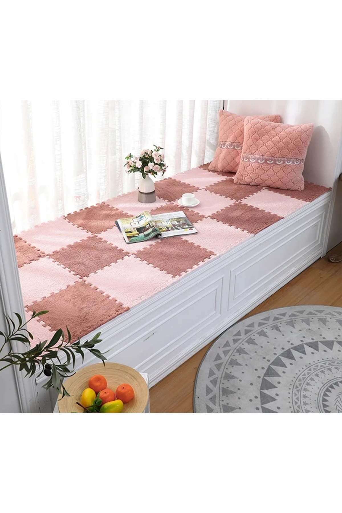 LUPPER SEVİMLİ Halı Köpük Birbirine GEÇİRMELİ Yumuşak 10 Adet (BEBEK ...