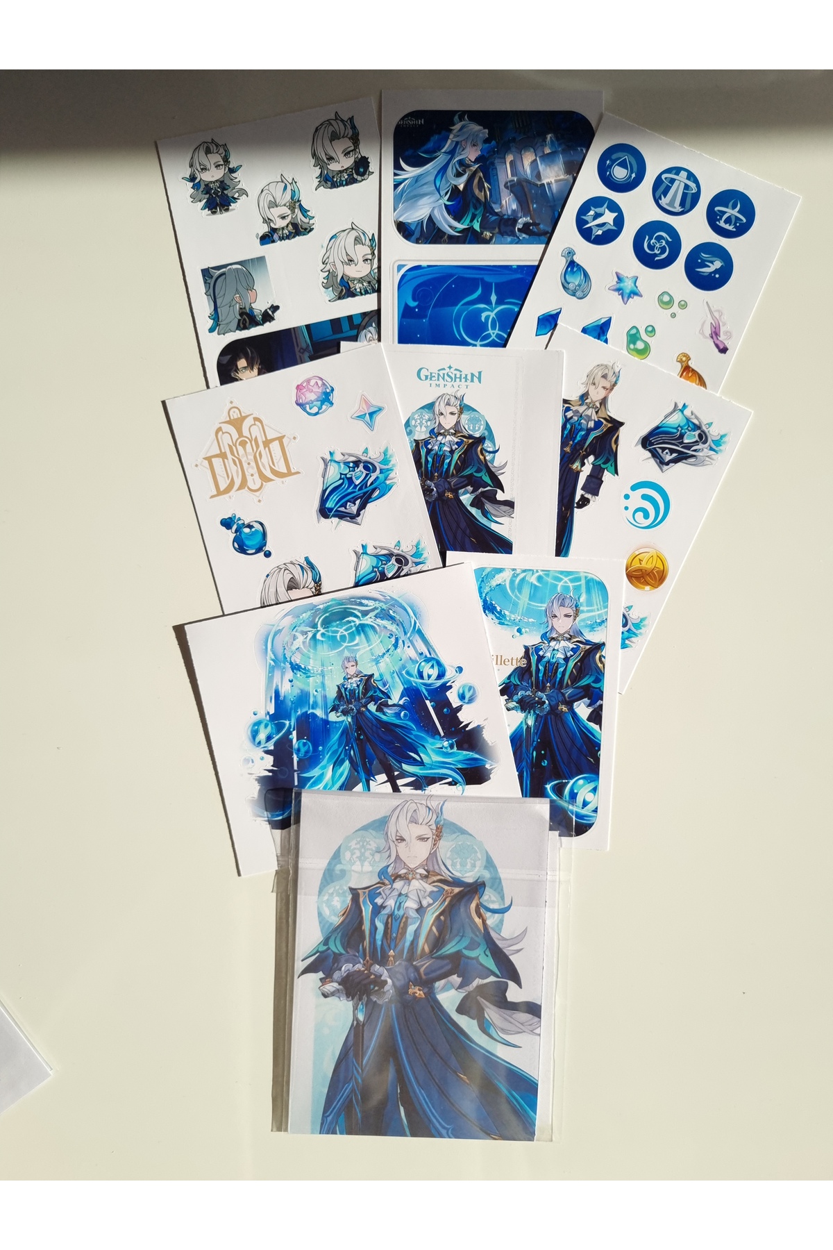 Yenaplanner Genshin İmpact Neuvillette Sticker Seti Fiyatı, Yorumları ...