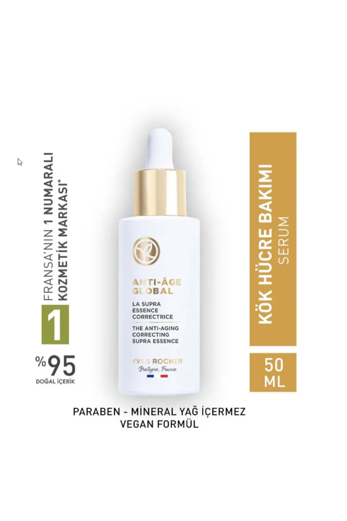 Yves Rocher Day Serum - Renewing Anti-Aging Herbal Stem Cell Care ...