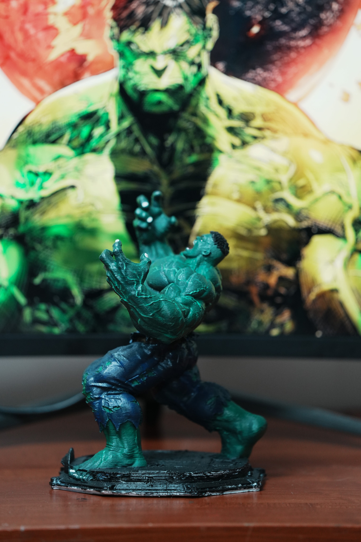 VeyernCraft Hulk Yenilmezler Avengers Marvel Legend 3D Figür Büst 23 CM Fiyatı, Yorumları - Trendyol
