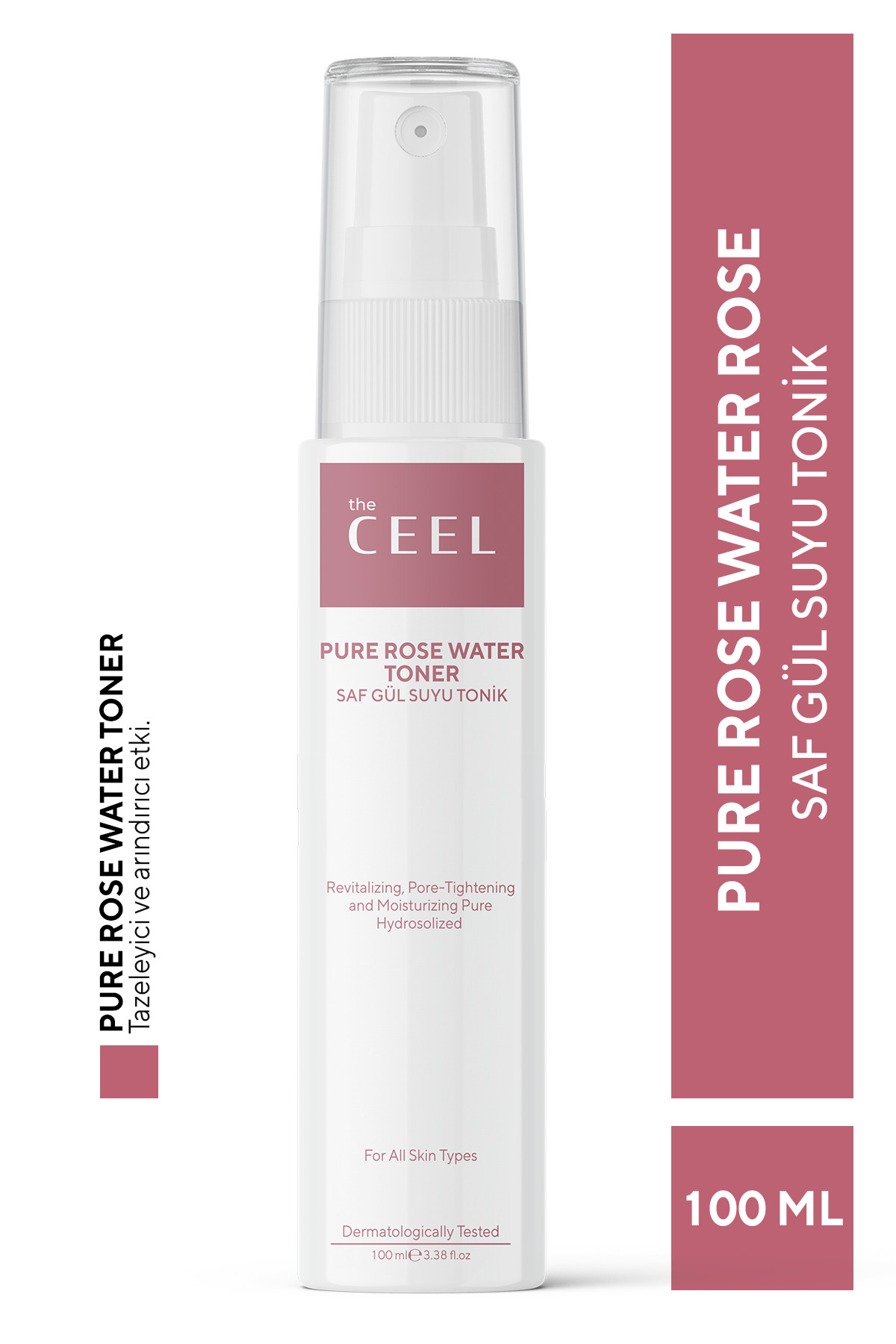 The Ceel Gözenek Sıkılaştırıcı Saf Gül Suyu Tonik Arındırıcı Etkili 100 ...