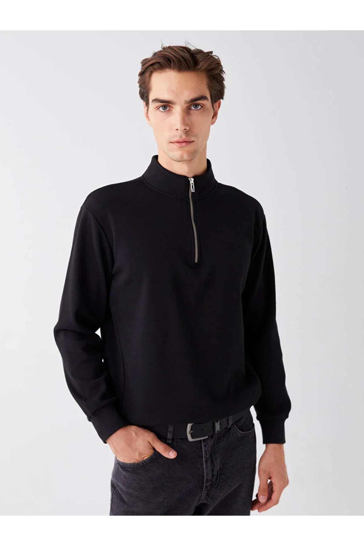 LC Waikiki LCW Vision Dik Yaka Uzun Kollu Erkek Sweatshirt Fiyatı, Yorumları - Trendyol