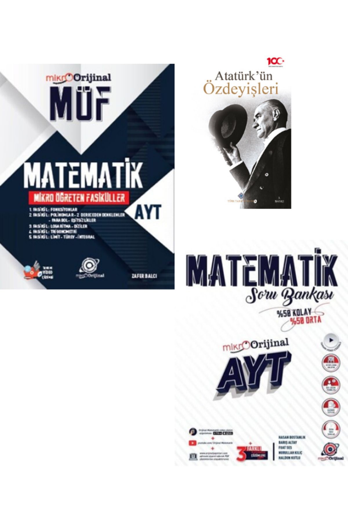 Orjinal Yaynları Orijinal Mikro AYT Matematik MÖF Mikro Öğreten ... Orjinal Yaynları Orijinal Mikro AYT Matematik MÖF Mikro Öğreten ...
