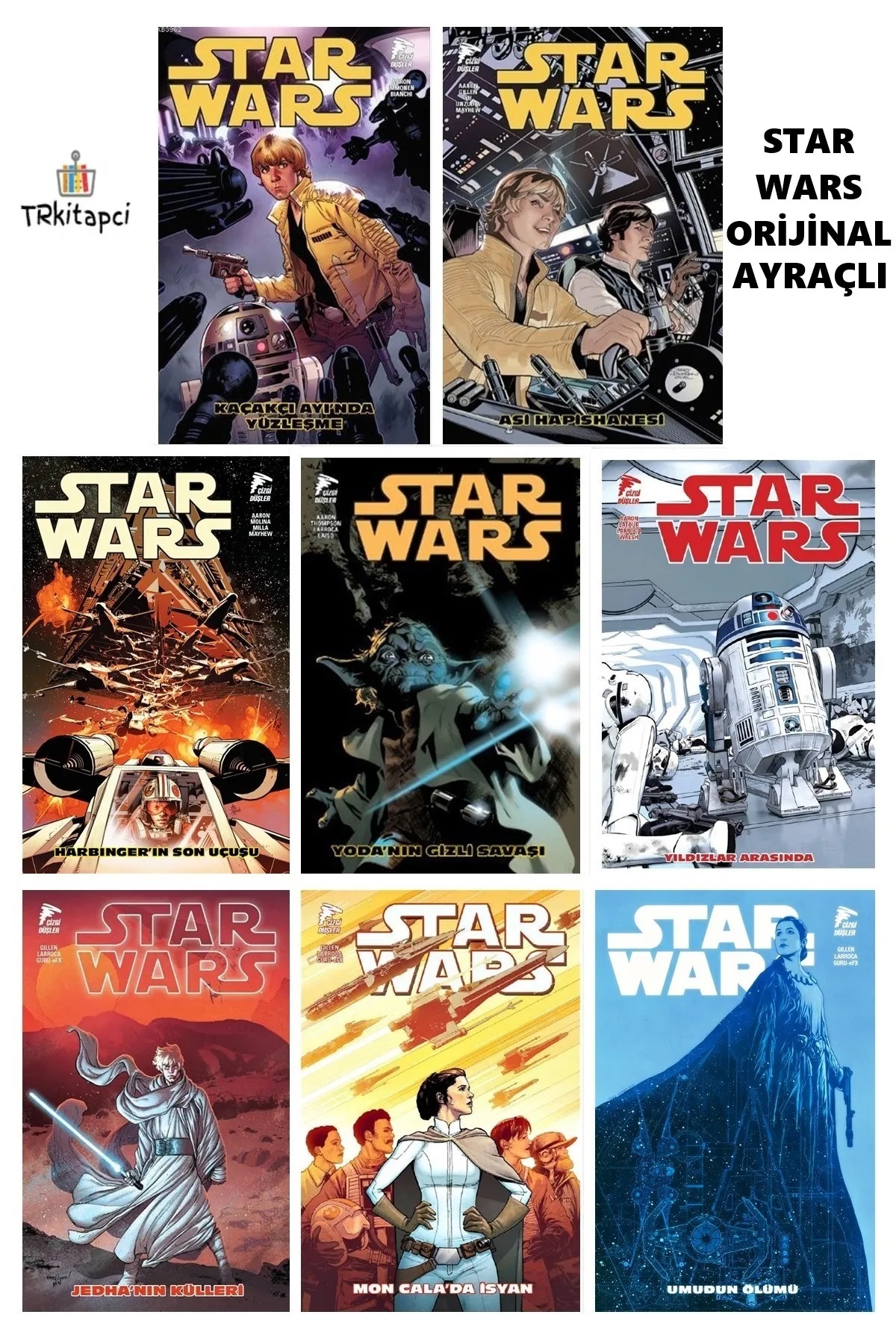 Çizgi Düşler Yayınevi Star Wars - Cilt (Çizgi Roman) Set (2 3 4 5 6 7 8 ...