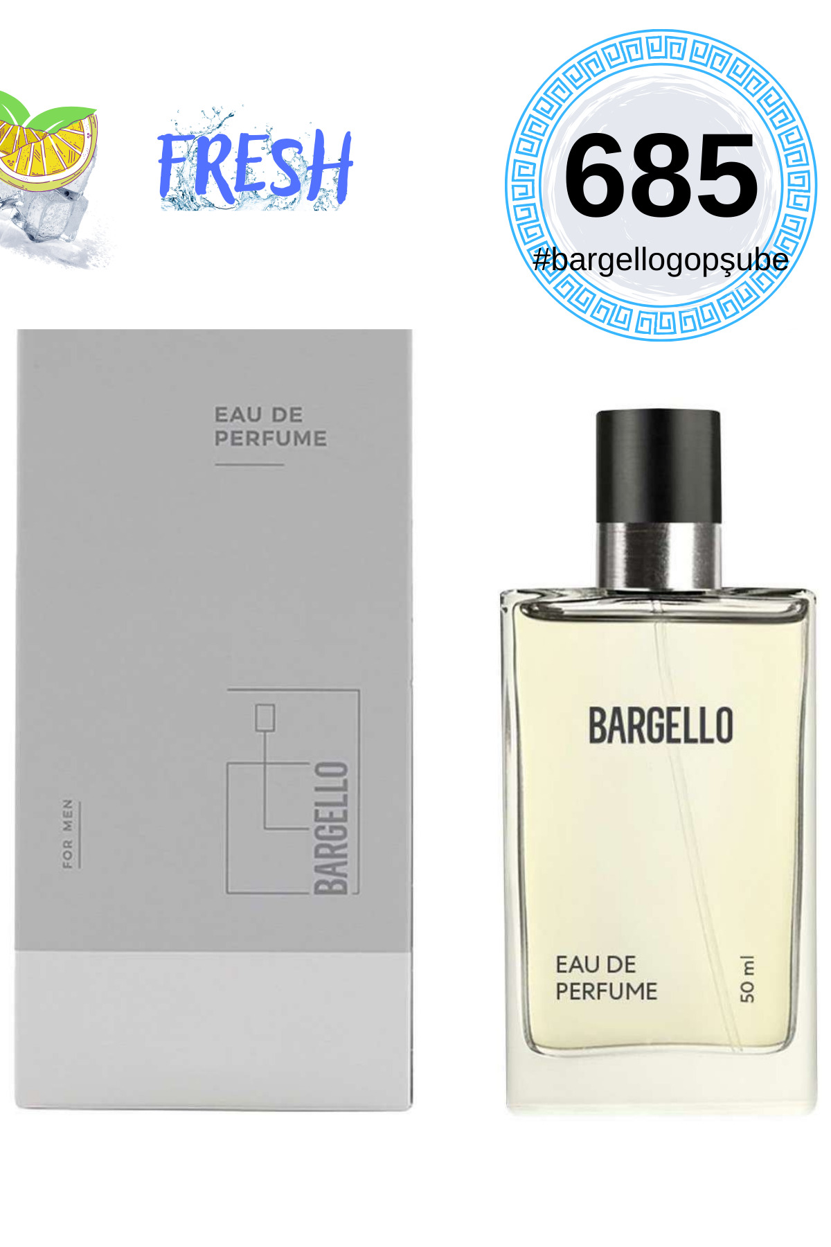 Bargello 685 Fresh Edp 50 ml Erkek Parfüm 8YMS123457359 Fiyatı ...
