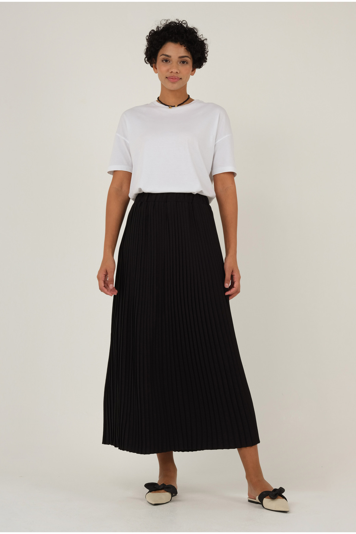 HEQA Piliseli Etek Siyah Fiyatı, Yorumları - Trendyol