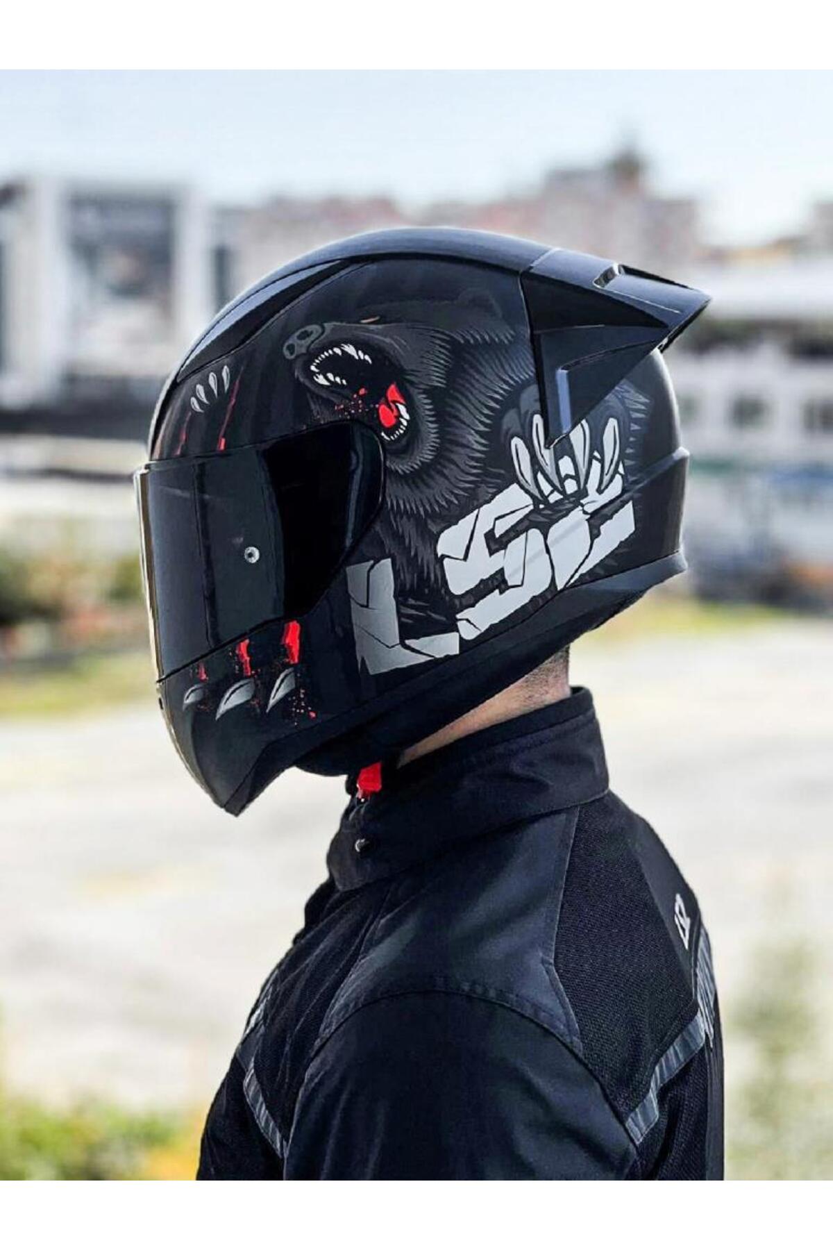 LS2 Rapid 2 Clawn Race Mat Siyah Gri Kırmızı Kask Fiyatı, Yorumları ...