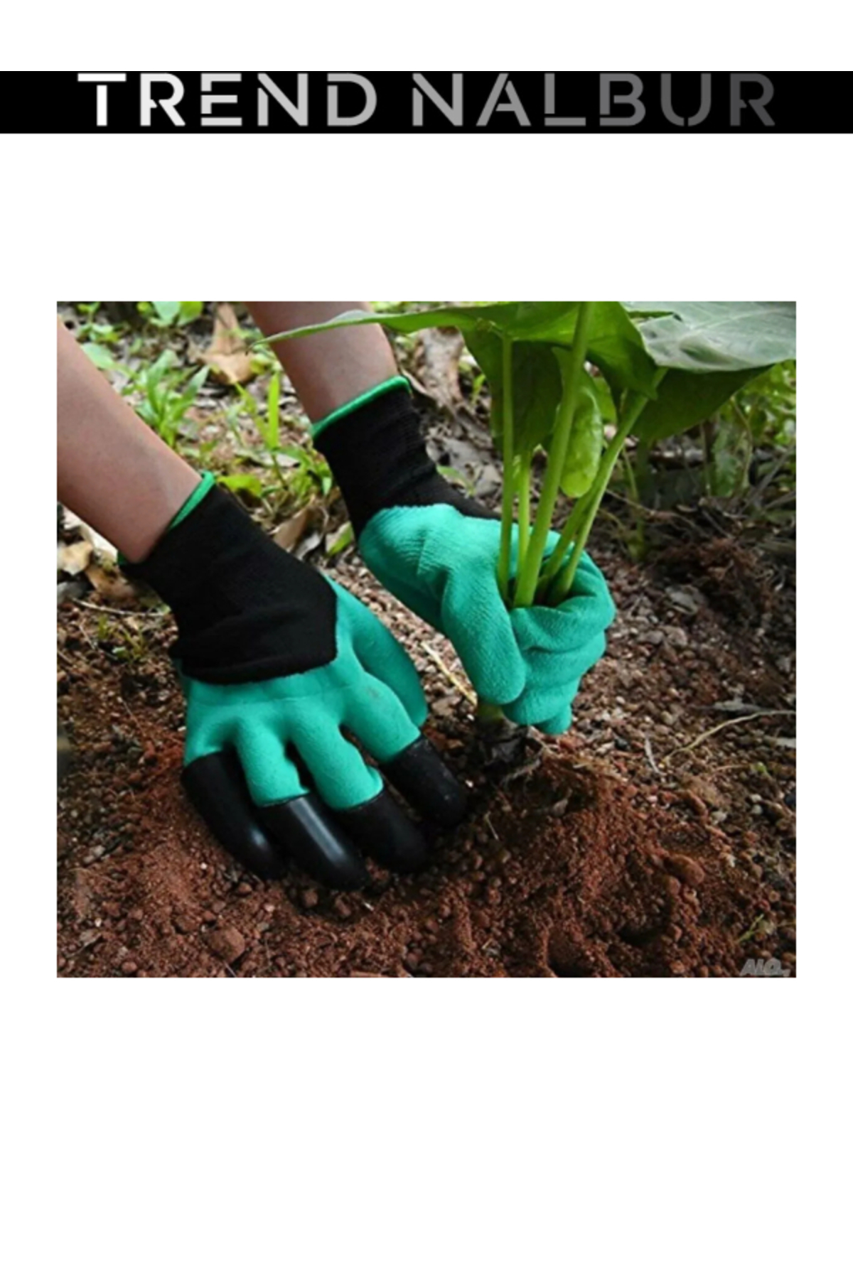 Genel Markalar Kazma Bahçe Eldiveni - Sert Plastik Tırnaklı Eldiven ...