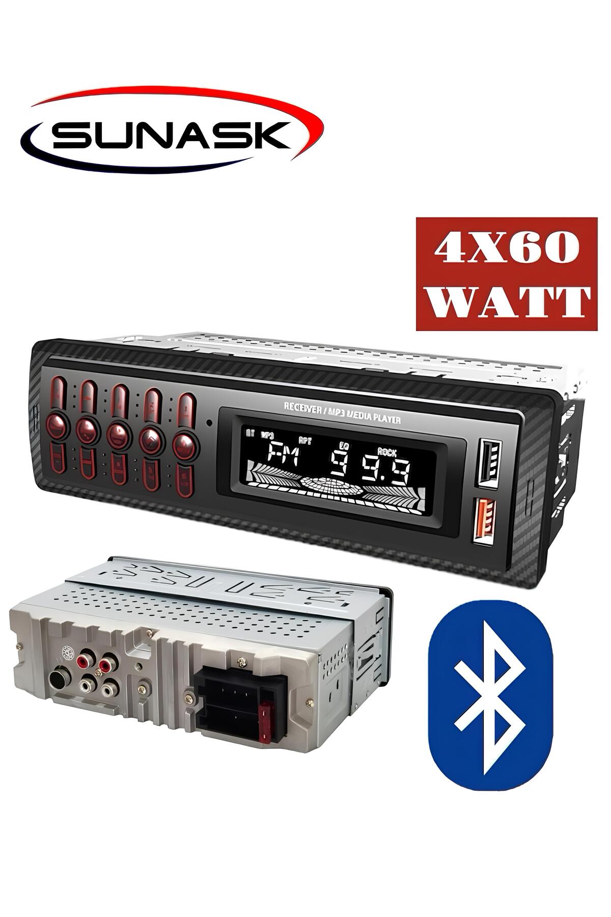 Sunask Sn-8ga 8ga Profesyonel Set Kablo 2 Adet Y Kablo Hediye Amfi Set ...