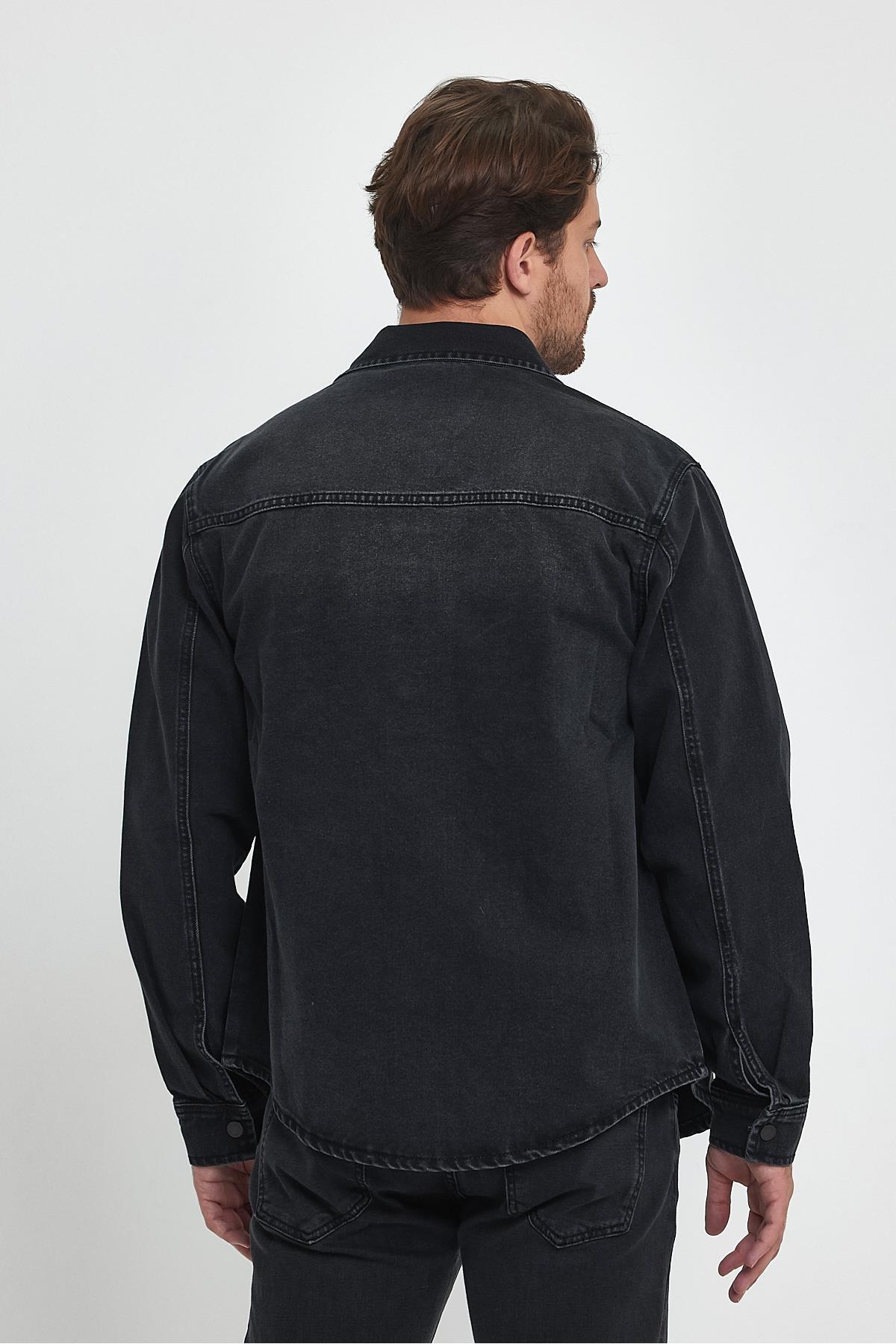 VENA Erkek Jason Black Oversize Jean Gömlek Ceket Fiyatı, Yorumları ...
