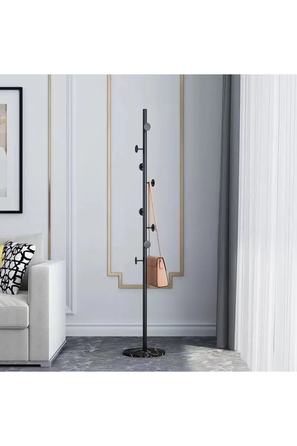 larissa design Askılık metal Portmonto siyah Fiyatı, Yorumları - Trendyol