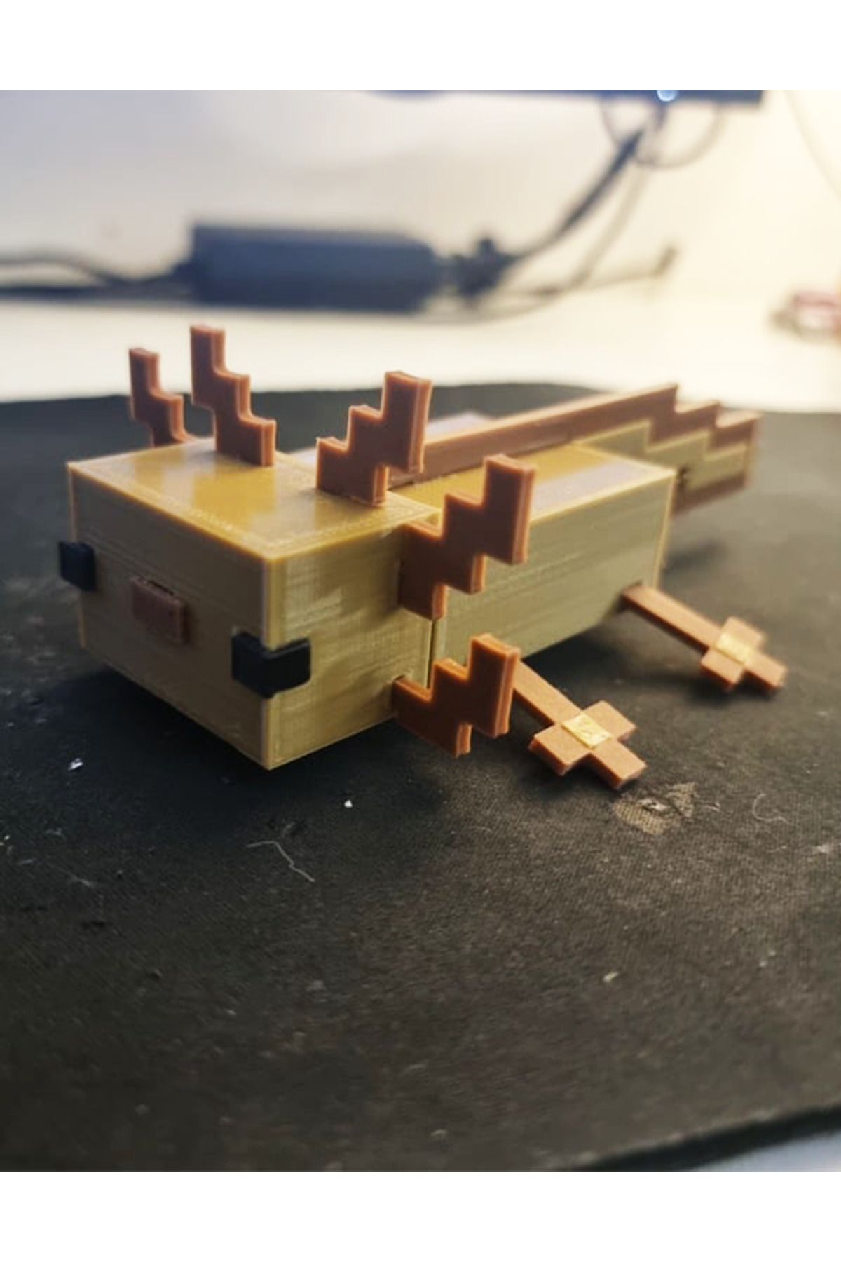 TuransoyCraft Minecraft Axolotl Boyalı Figür Minecraft Aksolotl Obje ...