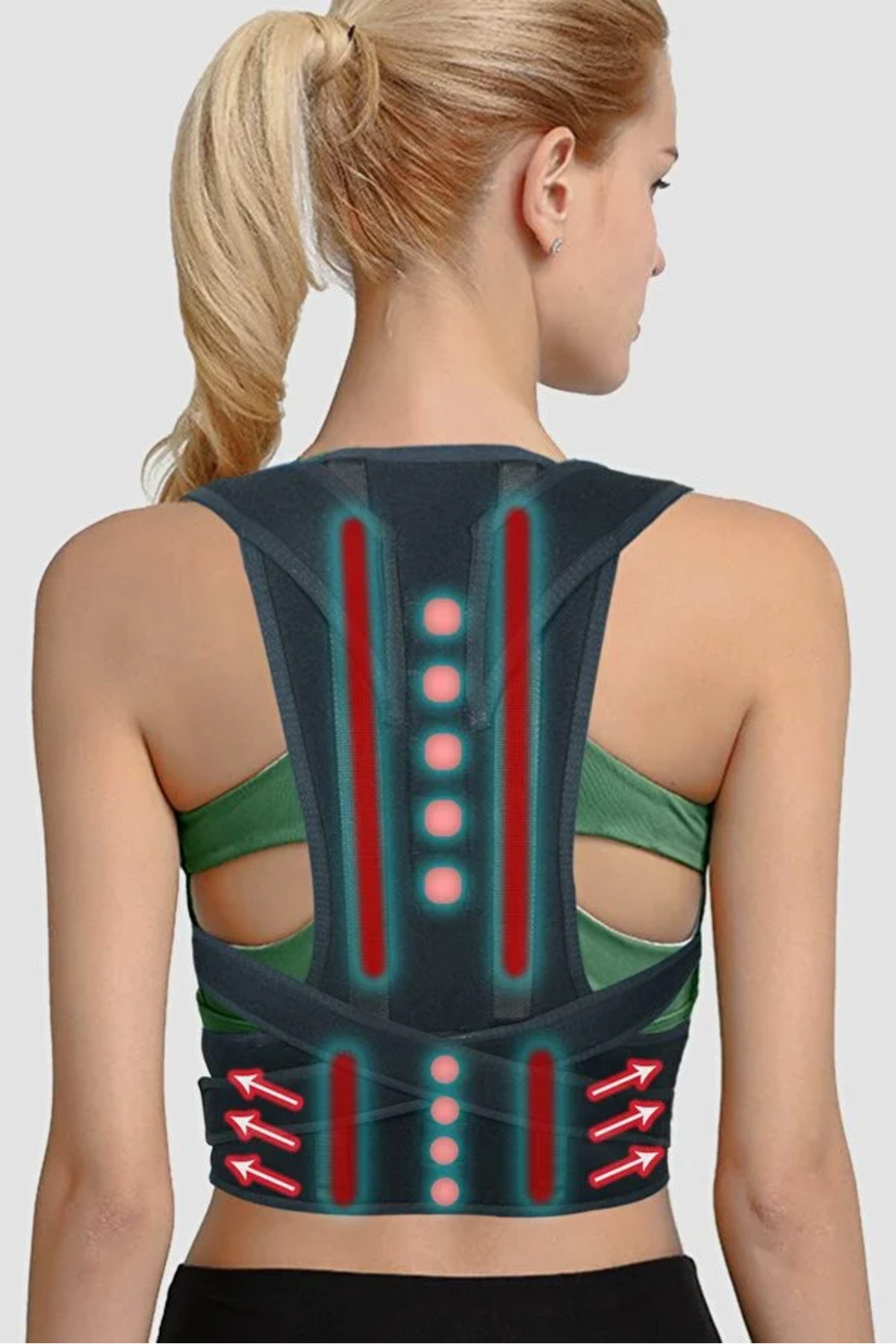 Arnee Dik Duruş Korsesi Kadın Erkek Kamburluk Önleyici Medikal Korse ...