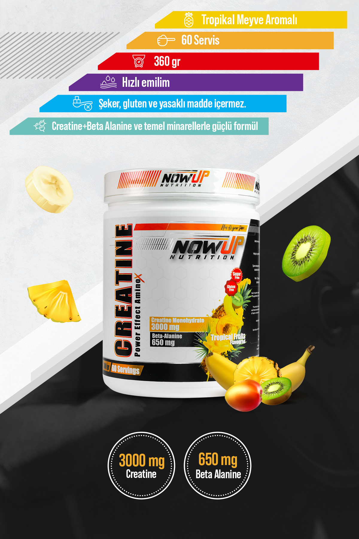 NOWUP NUTRITION Daha Güçlü Kaslar 2 Fiyatı, Yorumları - Trendyol