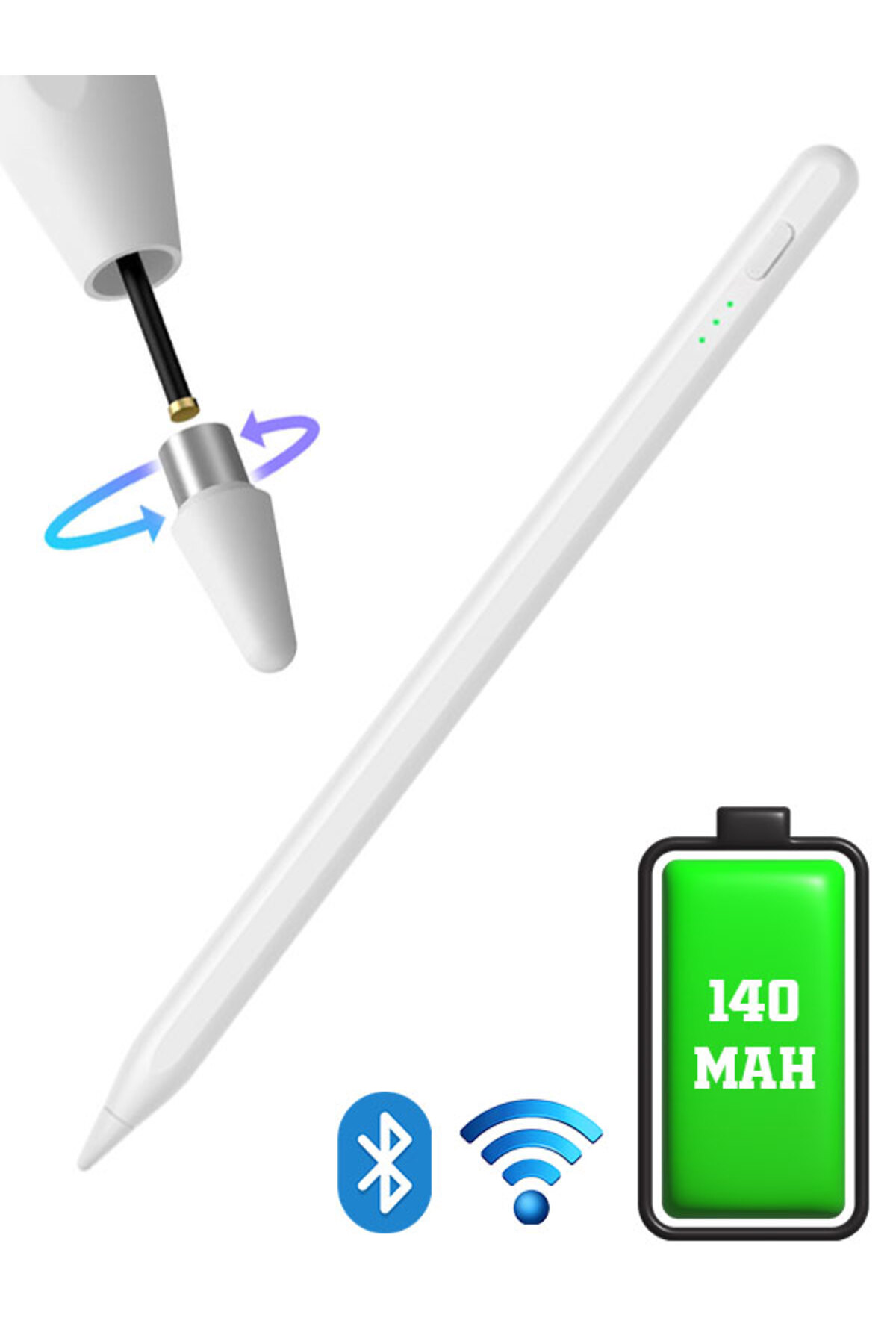 Cekuonline Hometech Alfa 7M Uyumlu Kapasitif Şarjlı Bluetooth ...