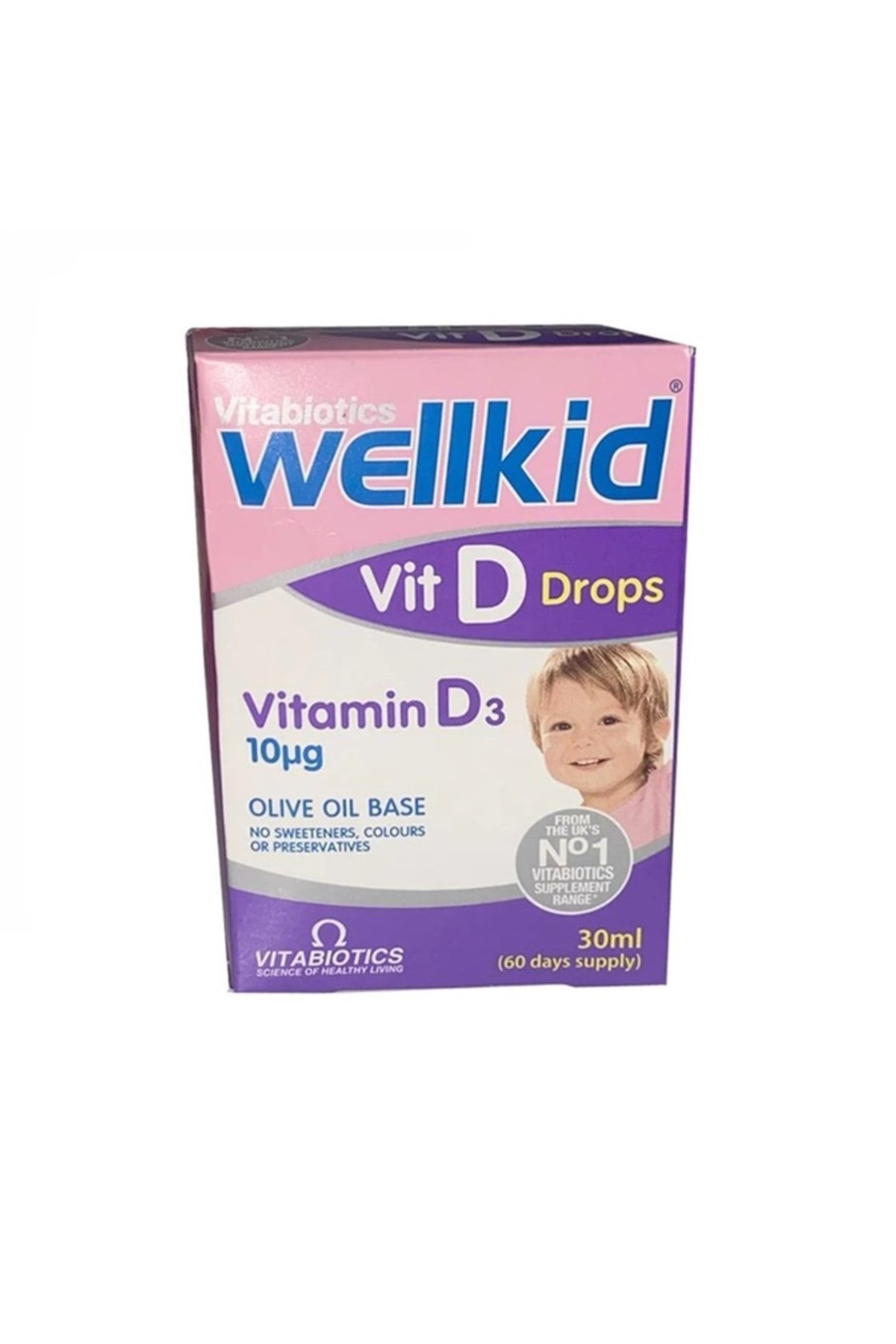 Vitabiotics Wellkid Vit D Drops Vitamin D3 30 ml - Fiyatı, Yorumları