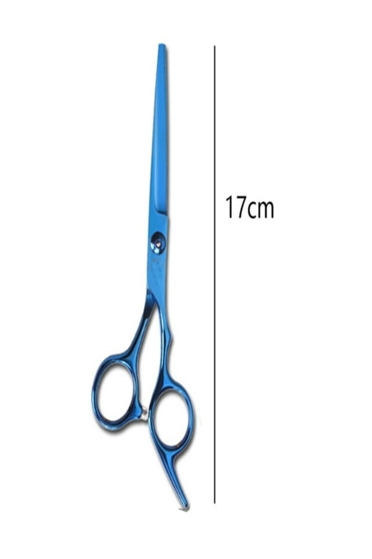 Xolo Titanium Metalik Mavi Saç Kesim Makası Düz Uçlu 6 inç 17cm XLQ503B ...