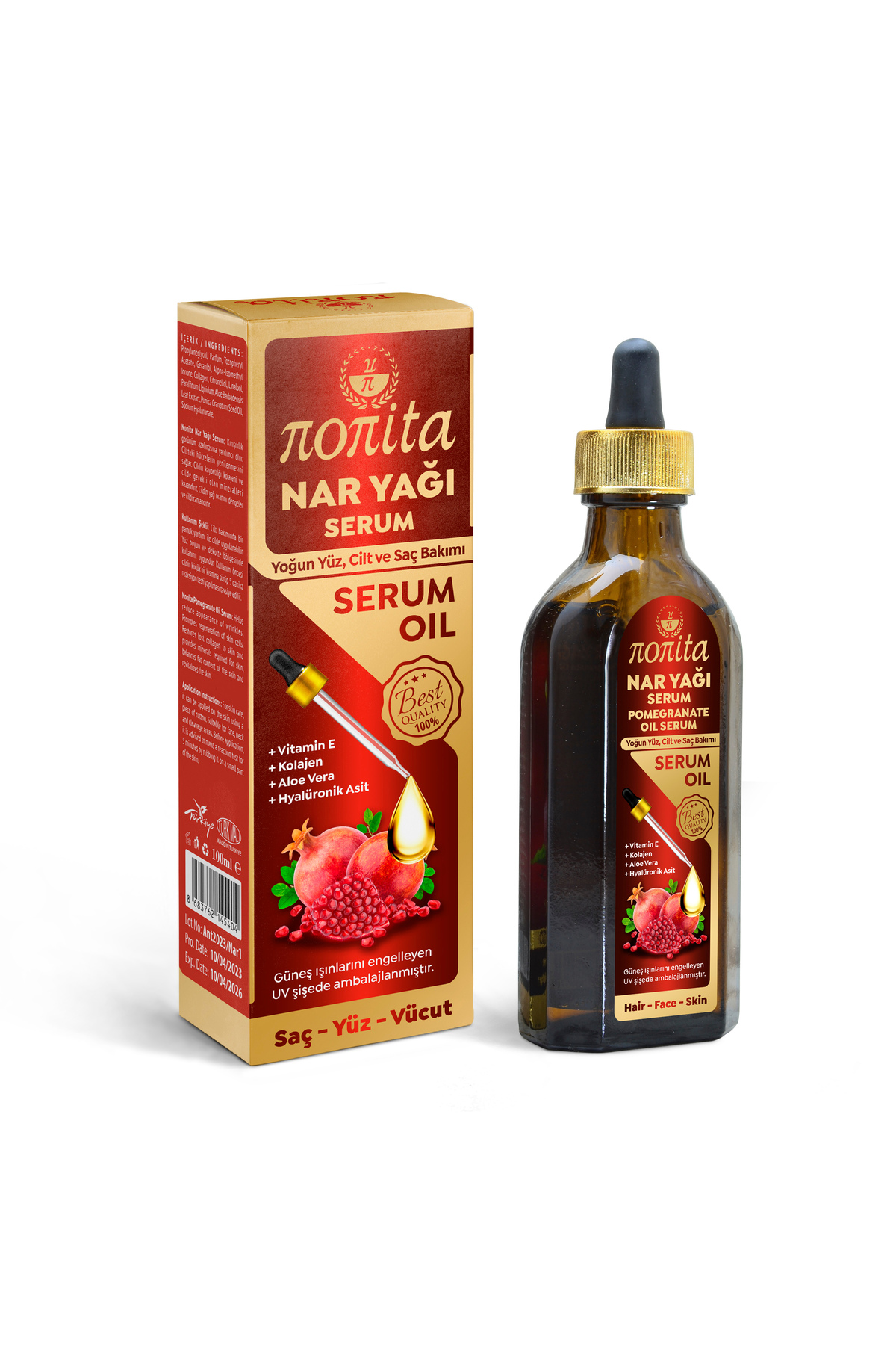 nonita Nar Yağı Serum Fiyatı, Yorumları - Trendyol
