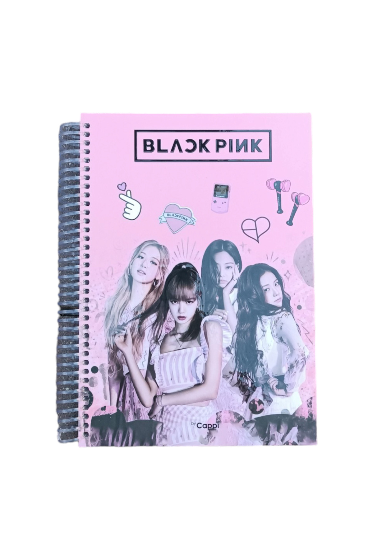 BY CAPPİ Blackpink 17*24 Spiralli Çizgili Defter Sert Kapak Fiyatı ...