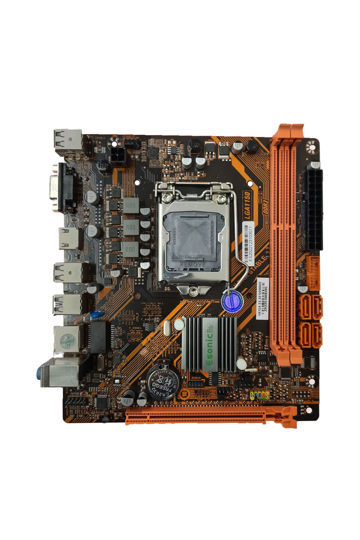 RAMTECH RBD-139 H81 Motherboard i5 4430 Processor 8GB DDR3 Ram M800 Fan ...