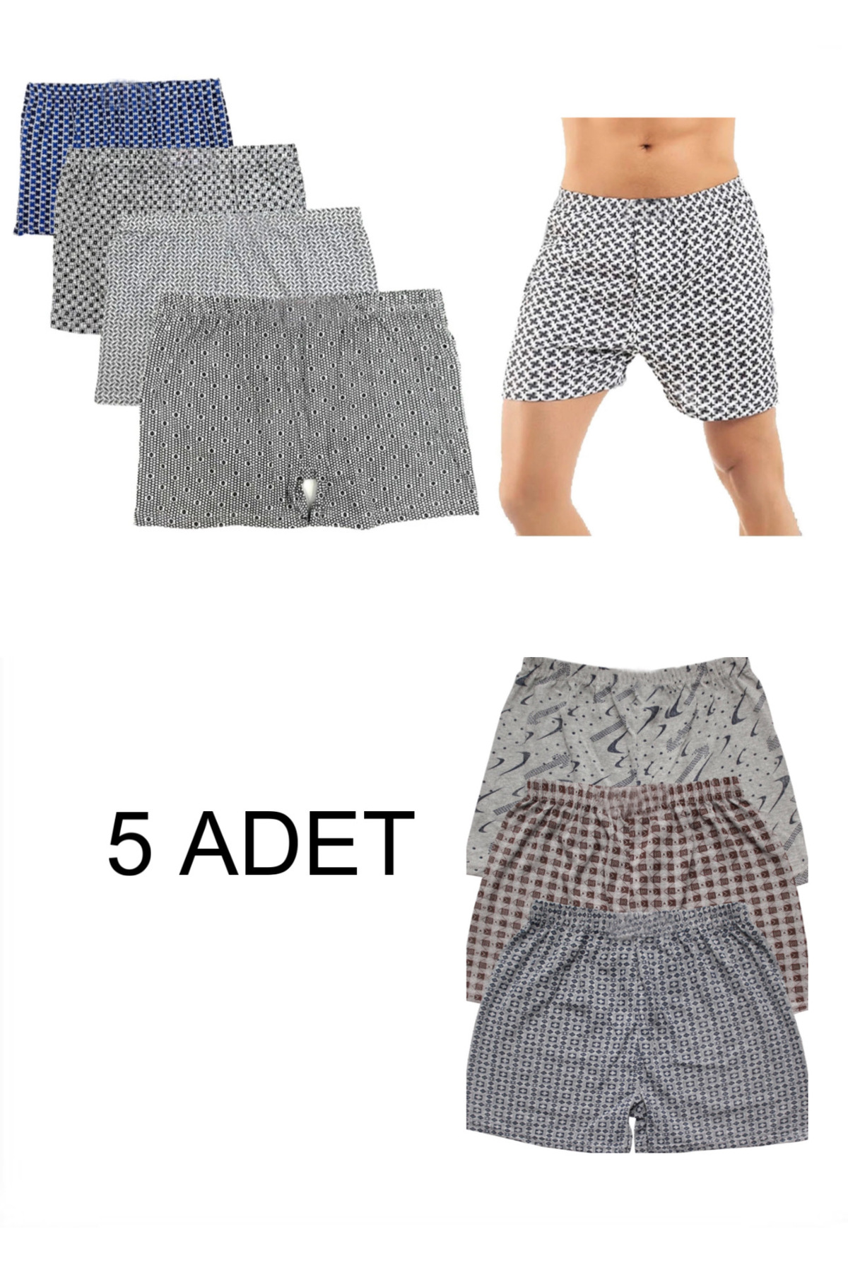 SS STORE 5Lİ ERKEK KARIŞIK BOXER Fiyatı, Yorumları - Trendyol